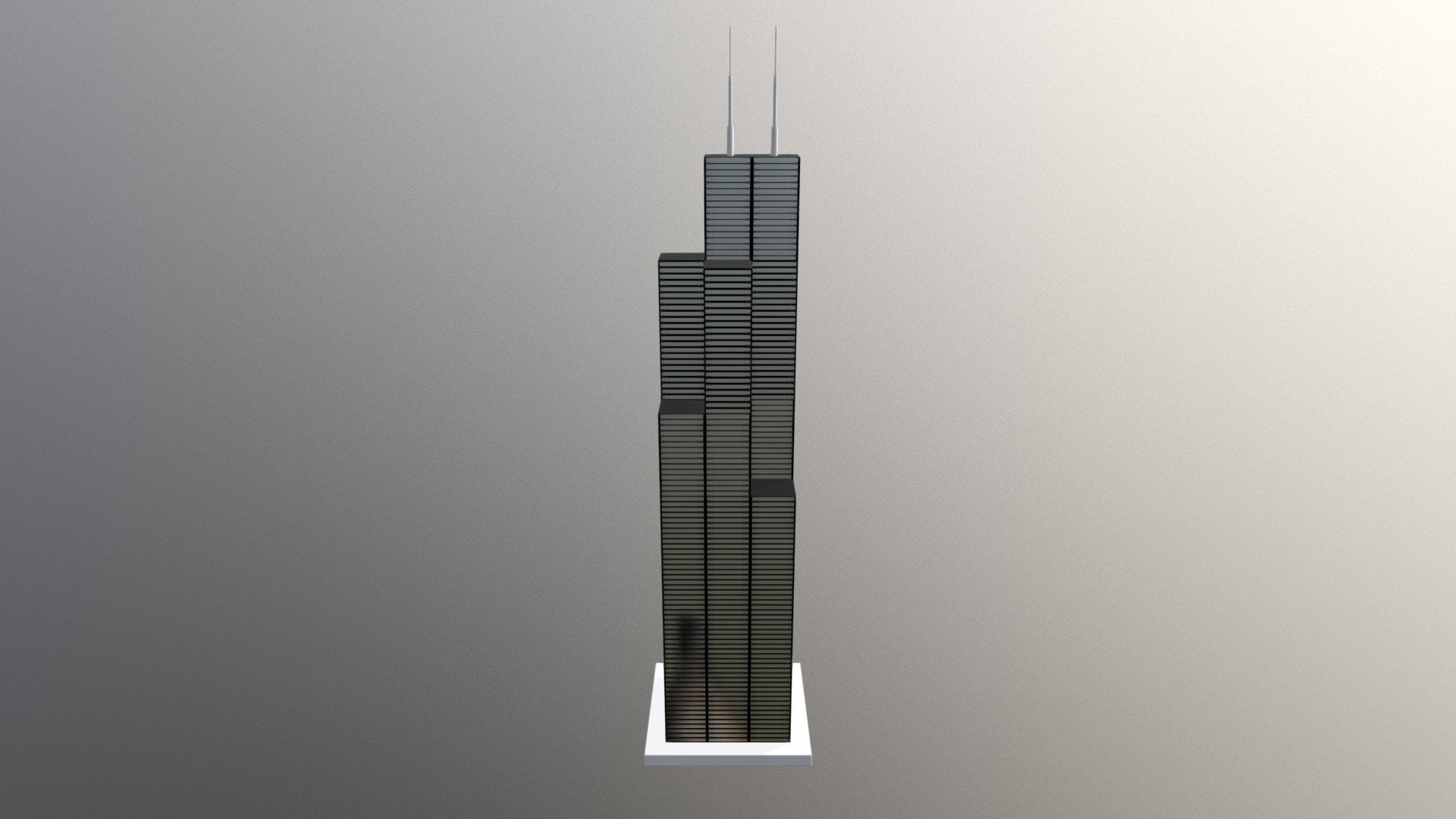 The Sears Tower - 3D model by Fritzy3 [e46c31c] - Sketchfab