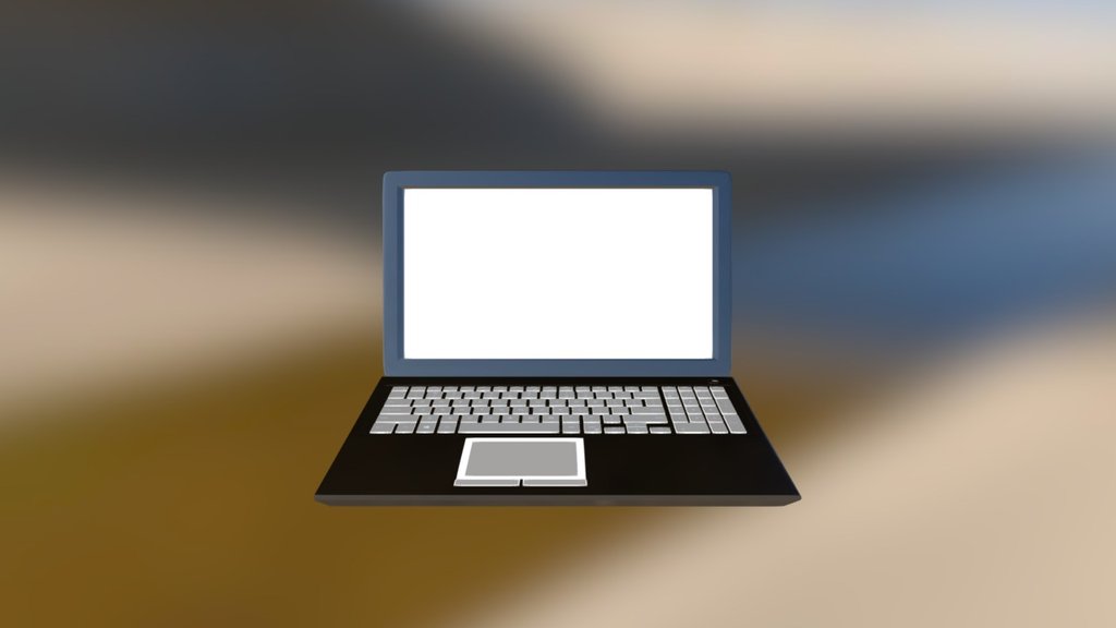 Laptop - 3D model by carlos23 [e46cd81] - Sketchfab