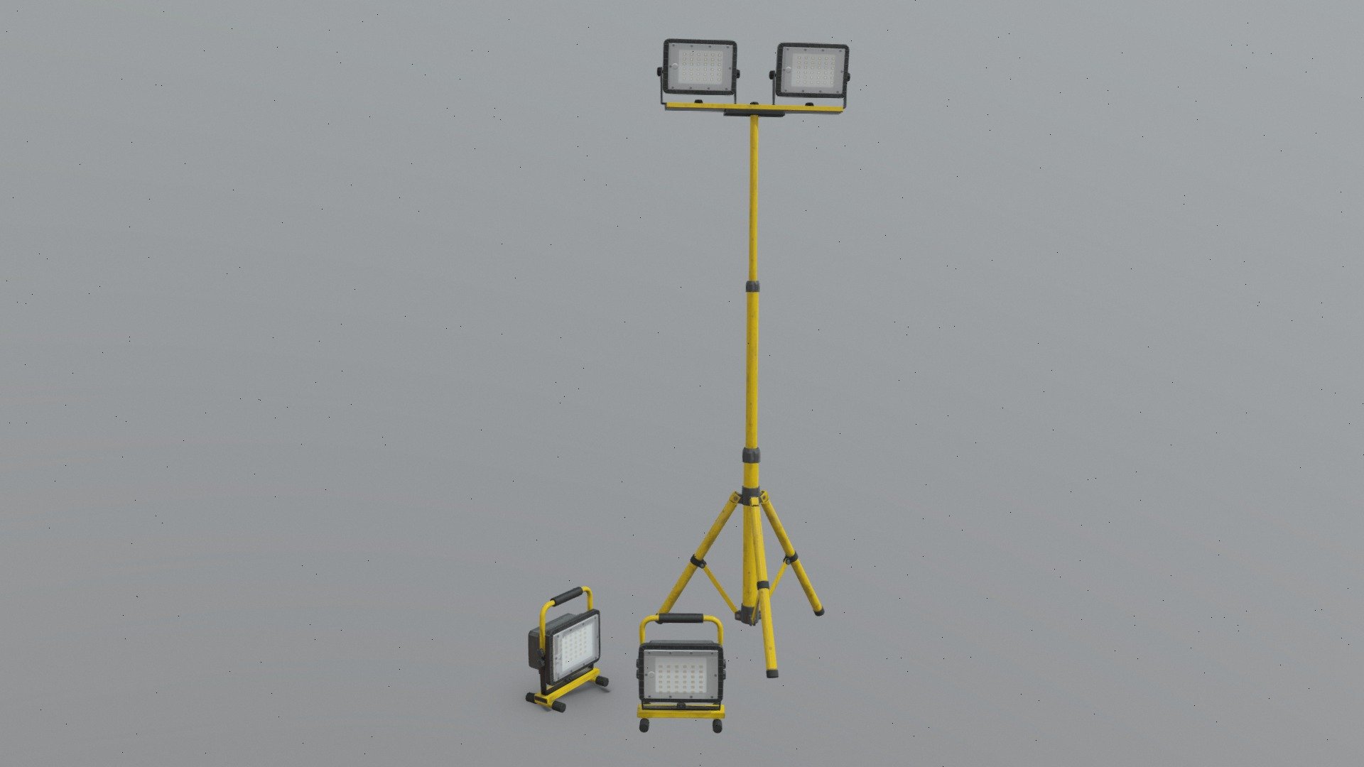 Construction Spotllight - 3D model by Denis_Niko (@denisniko) [e46df01 ...