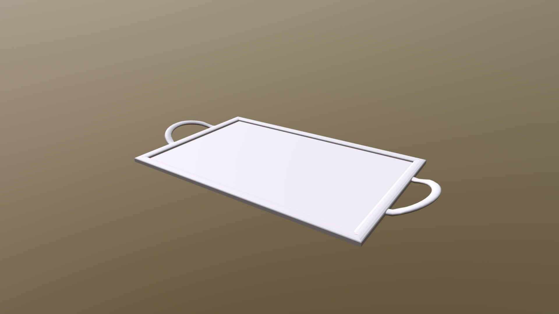 Serving Tray - 3D model by idyllKingdom (@idyllKingdom) [e46e043 ...