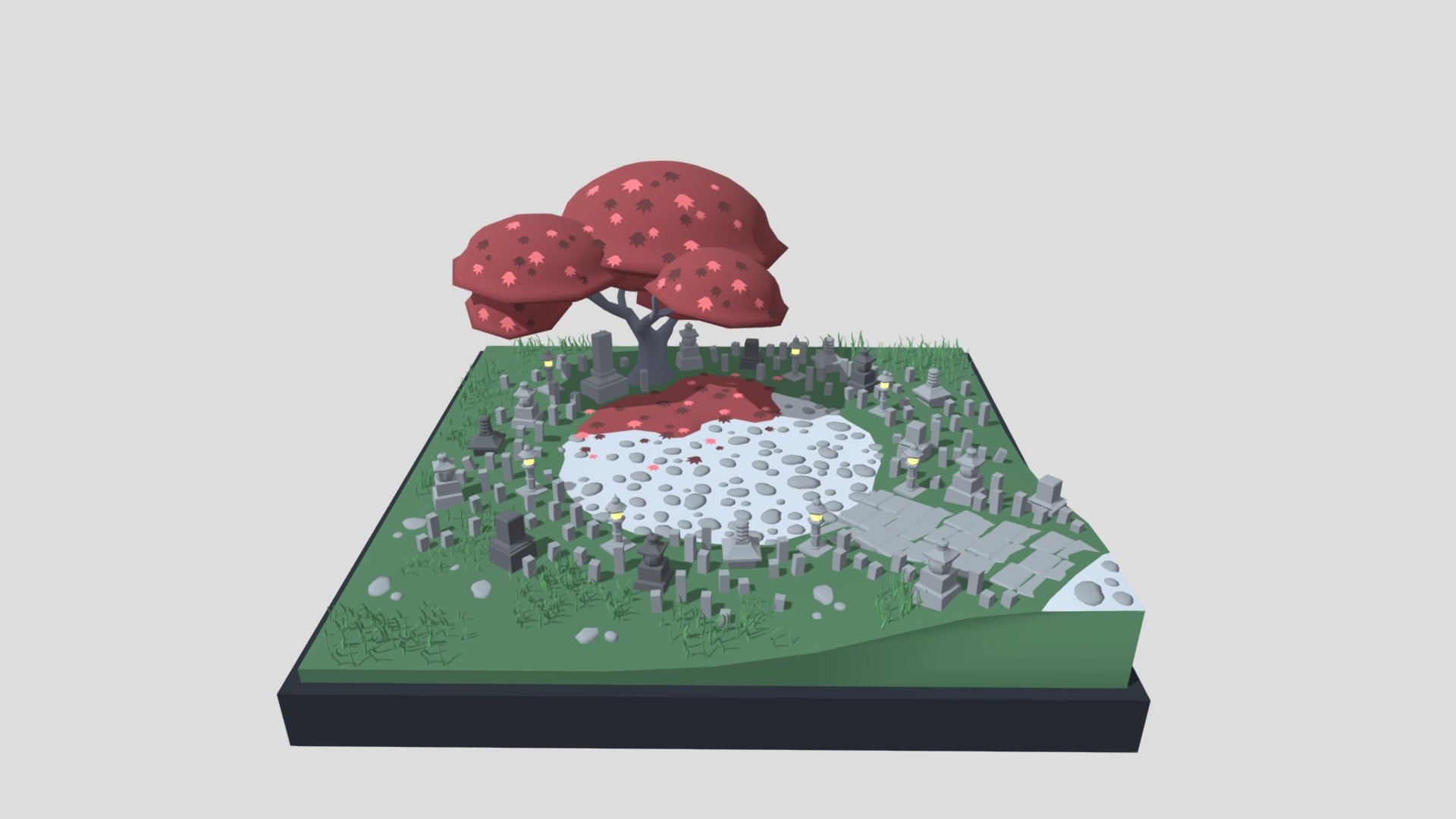 Game Art 1 - Simple Scene - 3D model by Sander Deduytsche ...