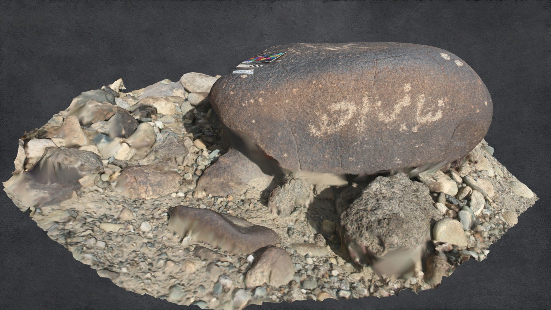 Rock Carving at Chilas 13 (Rock N3) - 3D model by cvlablums [e46f3ee ...