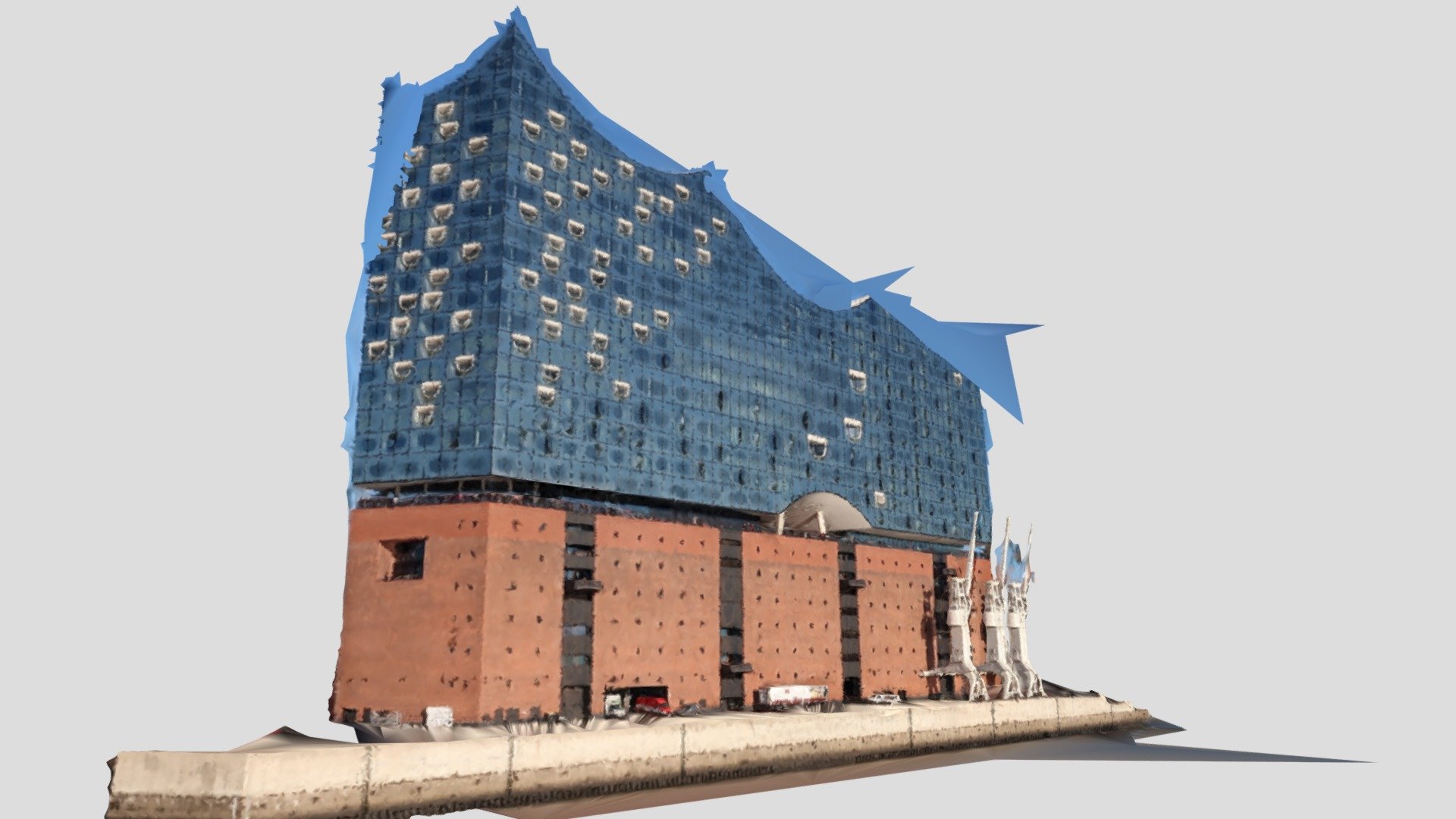 Elbphilharmonie Hamburg - v1 - 3D model by cncplyr [e46f47c] - Sketchfab