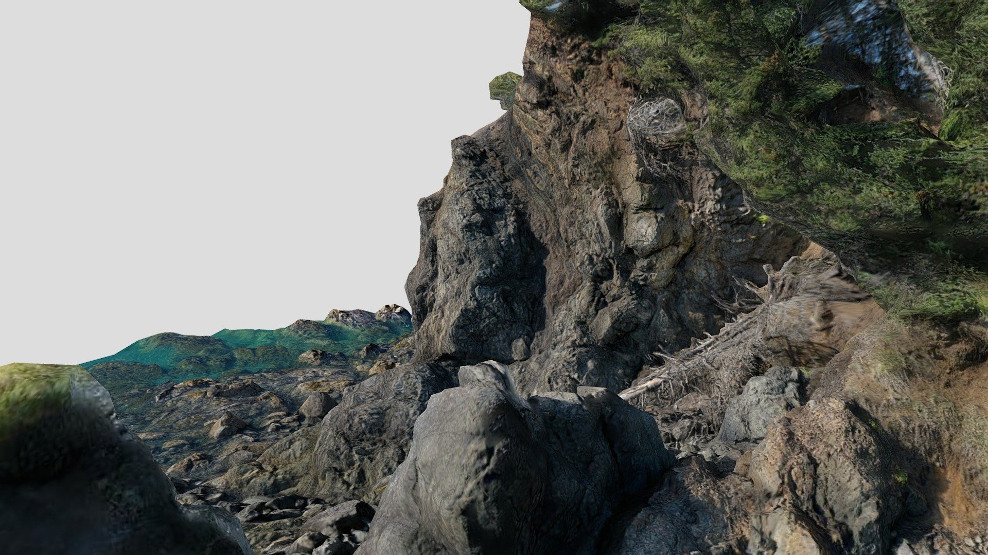 seastack outside beach - 3D model by whitney.behr [e46f548] - Sketchfab