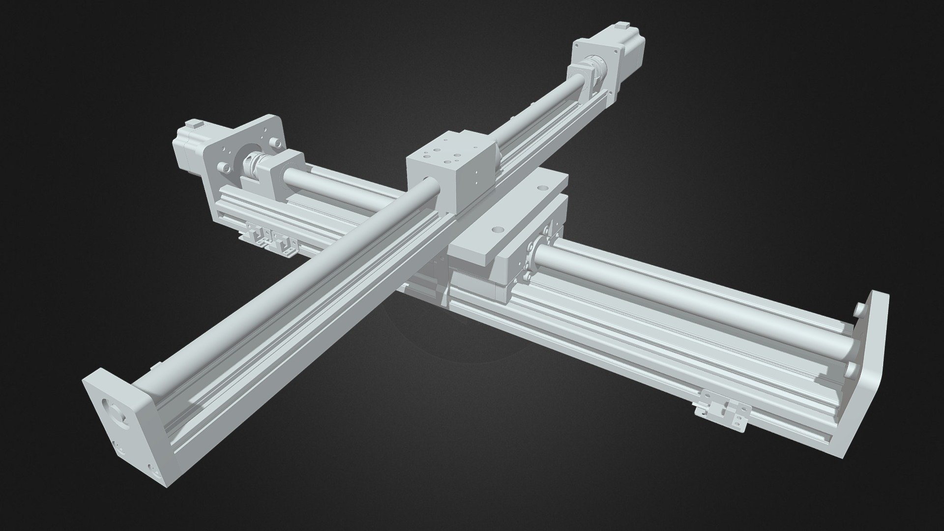 XY-S stage - Download Free 3D model by Linear-axis.com (@linear-axis ...