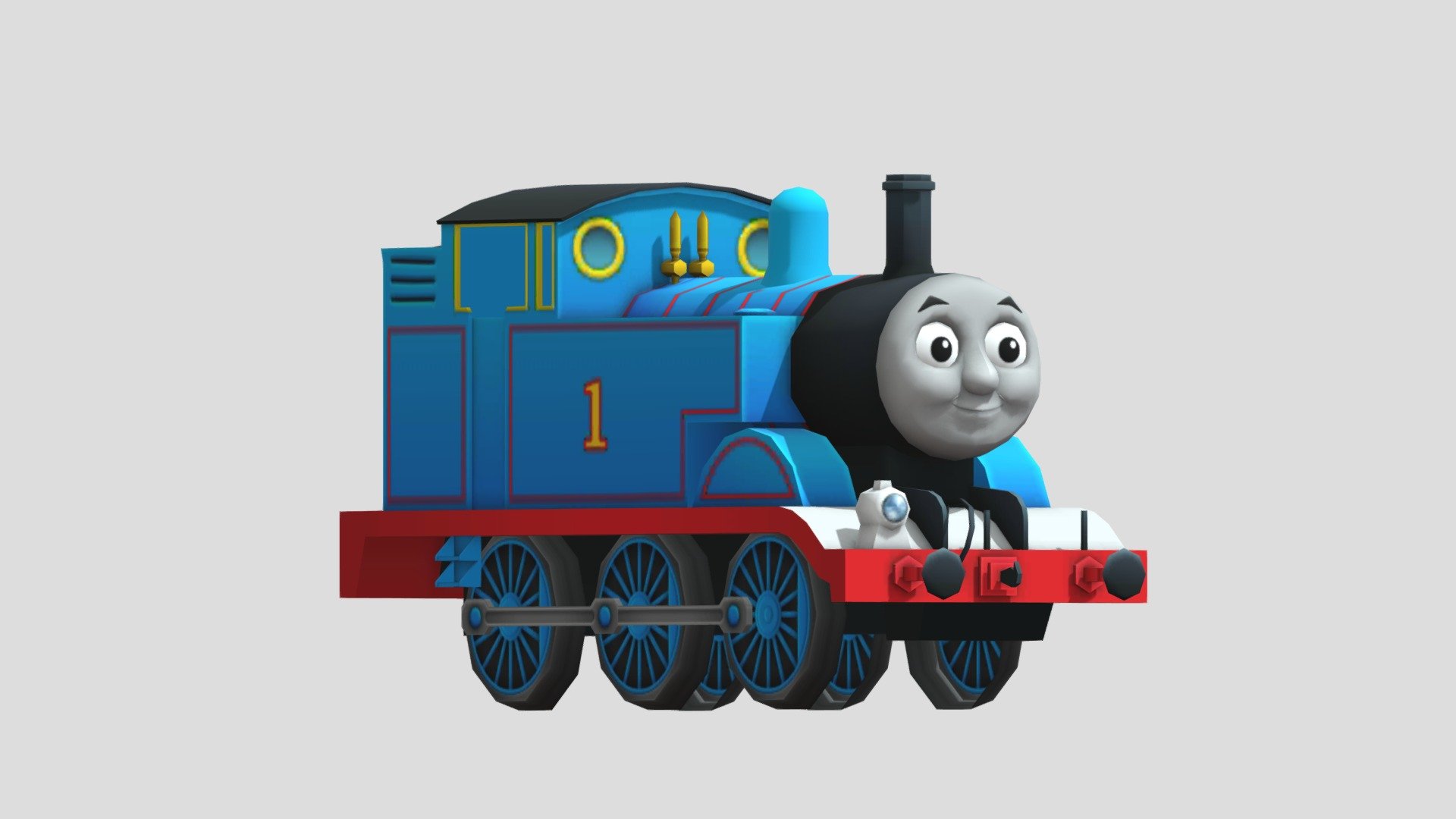 Thomas The Tank Engine - Download Free 3D model by Garu (@Garu.The ...