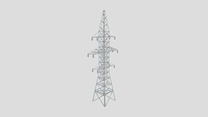 Transmission-tower 3D models - Sketchfab