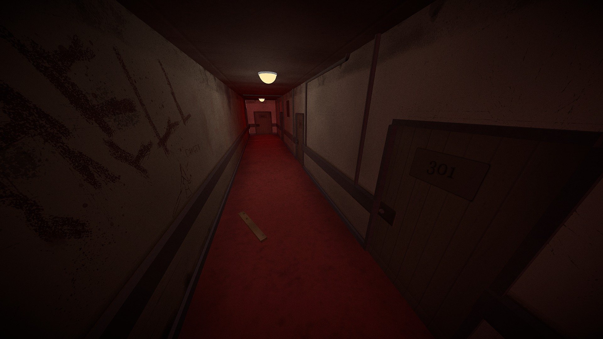 Modular Corridor Scene (Old) - XB1106 - Download Free 3D model by ...
