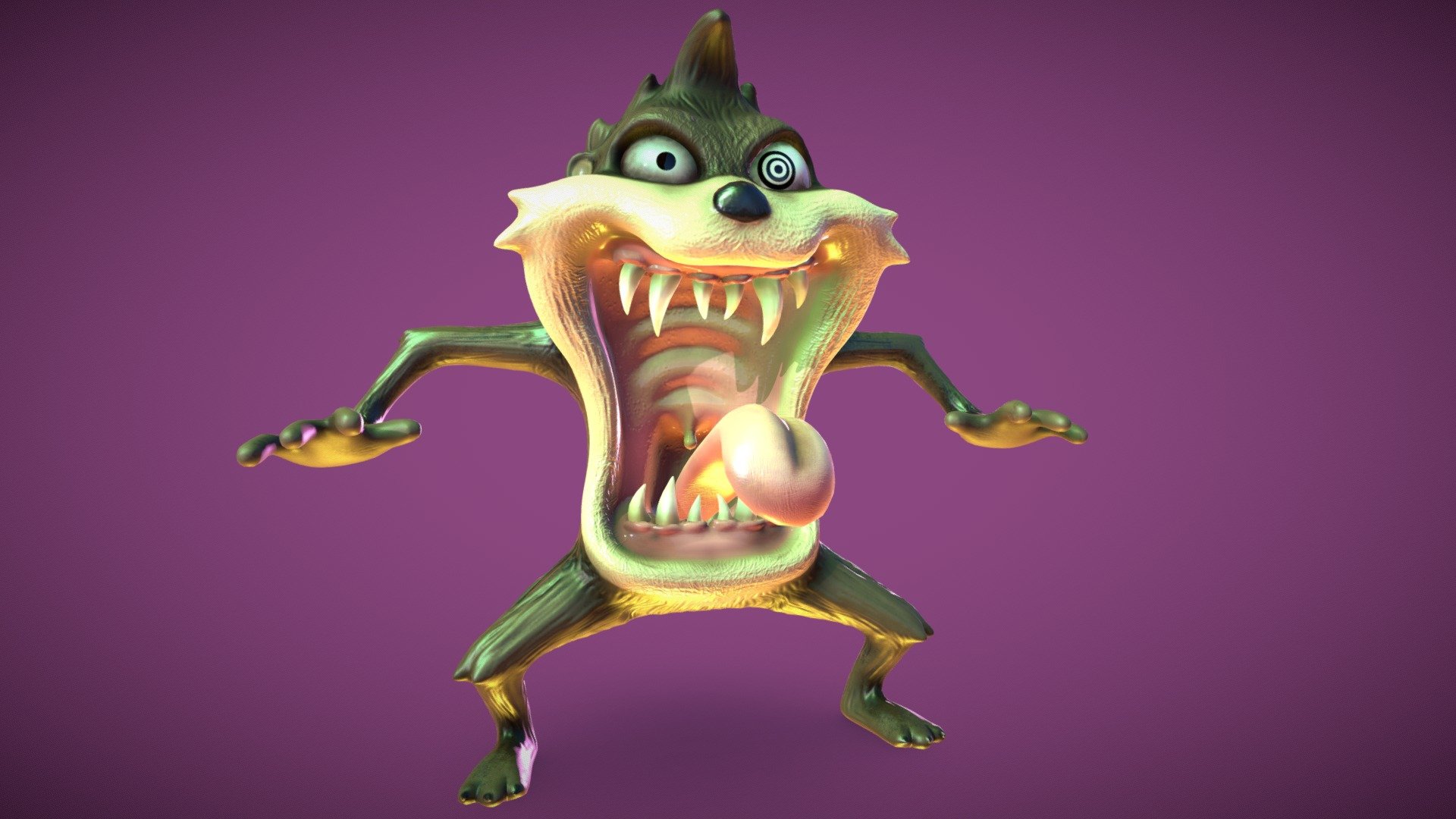 TAZ - 3D model by nahuel farias (@nahuelfarias) [e4722f2] - Sketchfab