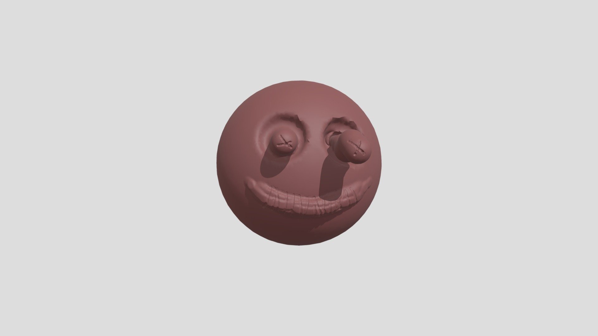 creepy face - 3D model by 2170157 [e473a8f] - Sketchfab