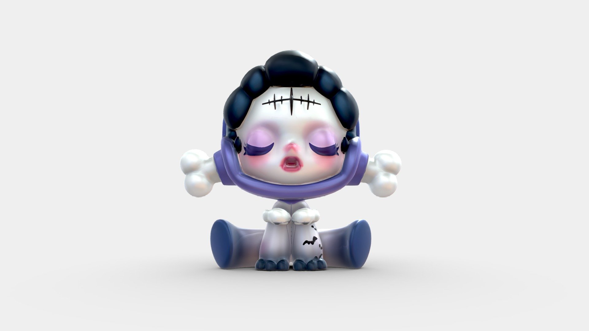 Skull Panda - 3D model by hydeist [e474701] - Sketchfab