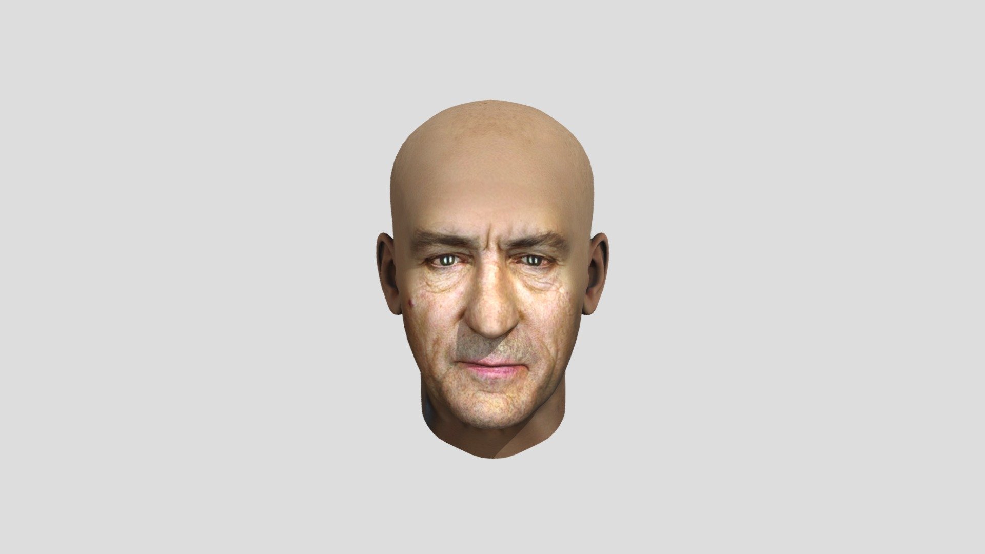 DeNiro Face with Blendshapes - Download Free 3D model by skullvez ...