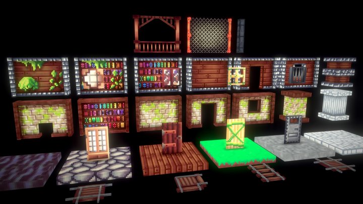Minecart 3D models - Sketchfab