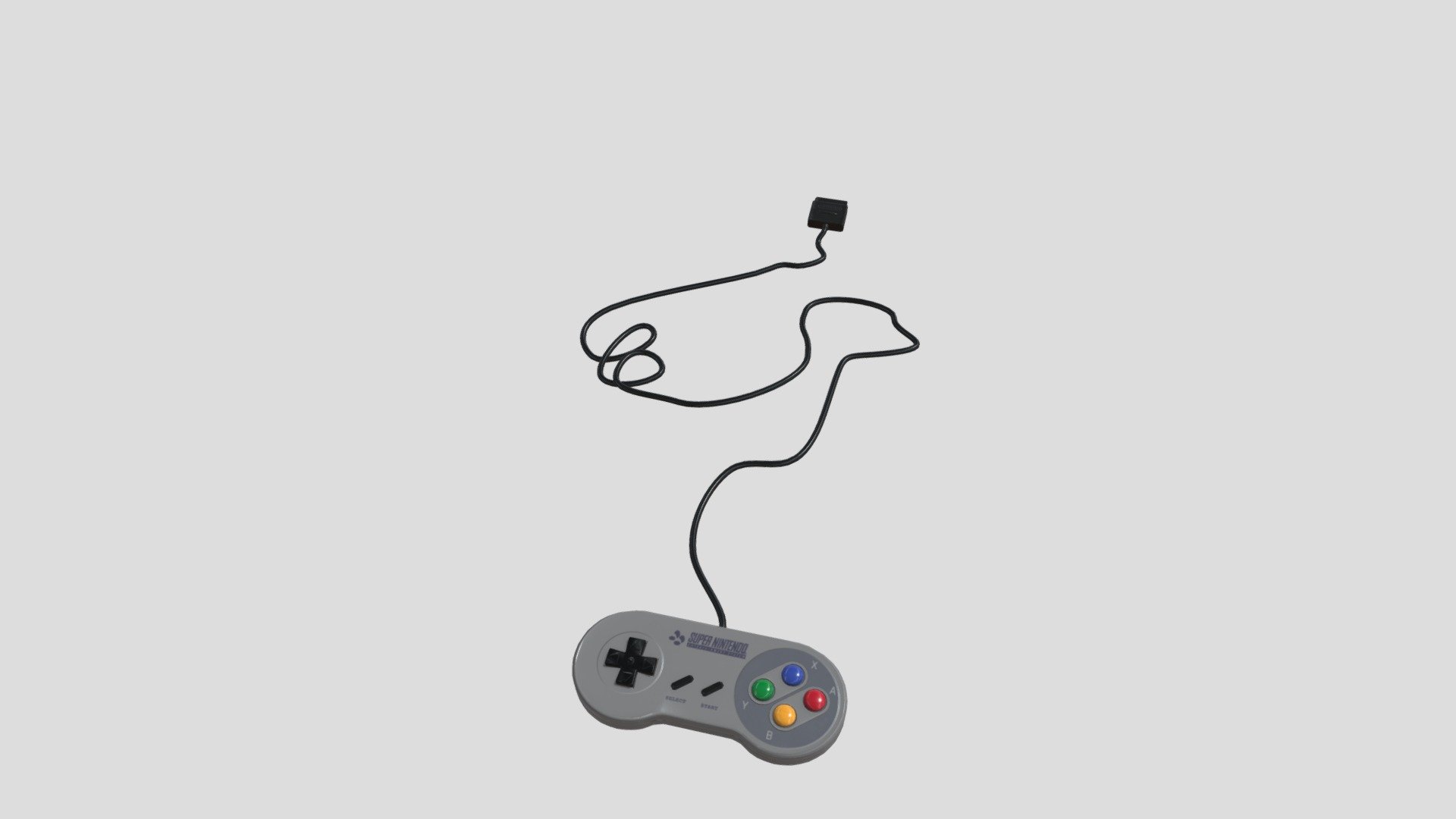 super nintendo controller - Download Free 3D model by lucaspower004 ...