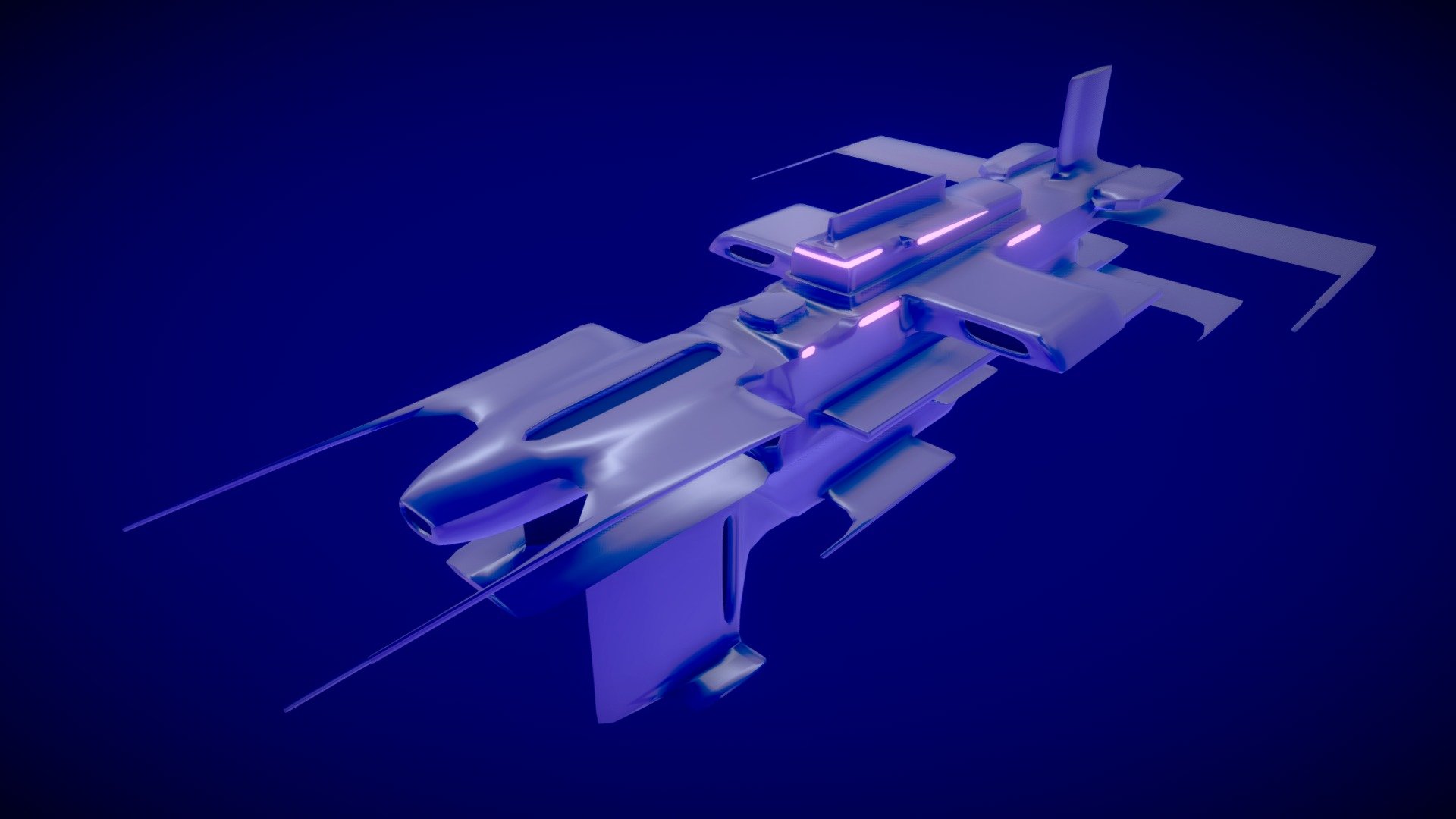 Planet Fanta - Grape Command Ship - Download Free 3D model by Jacob ...