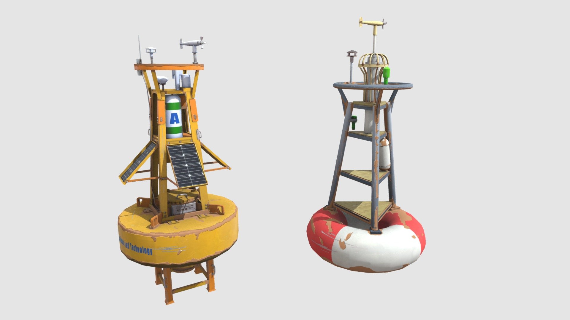 Buoy - 3D model by Ярослав Гурин (@gurinyae) [e47a69a] - Sketchfab