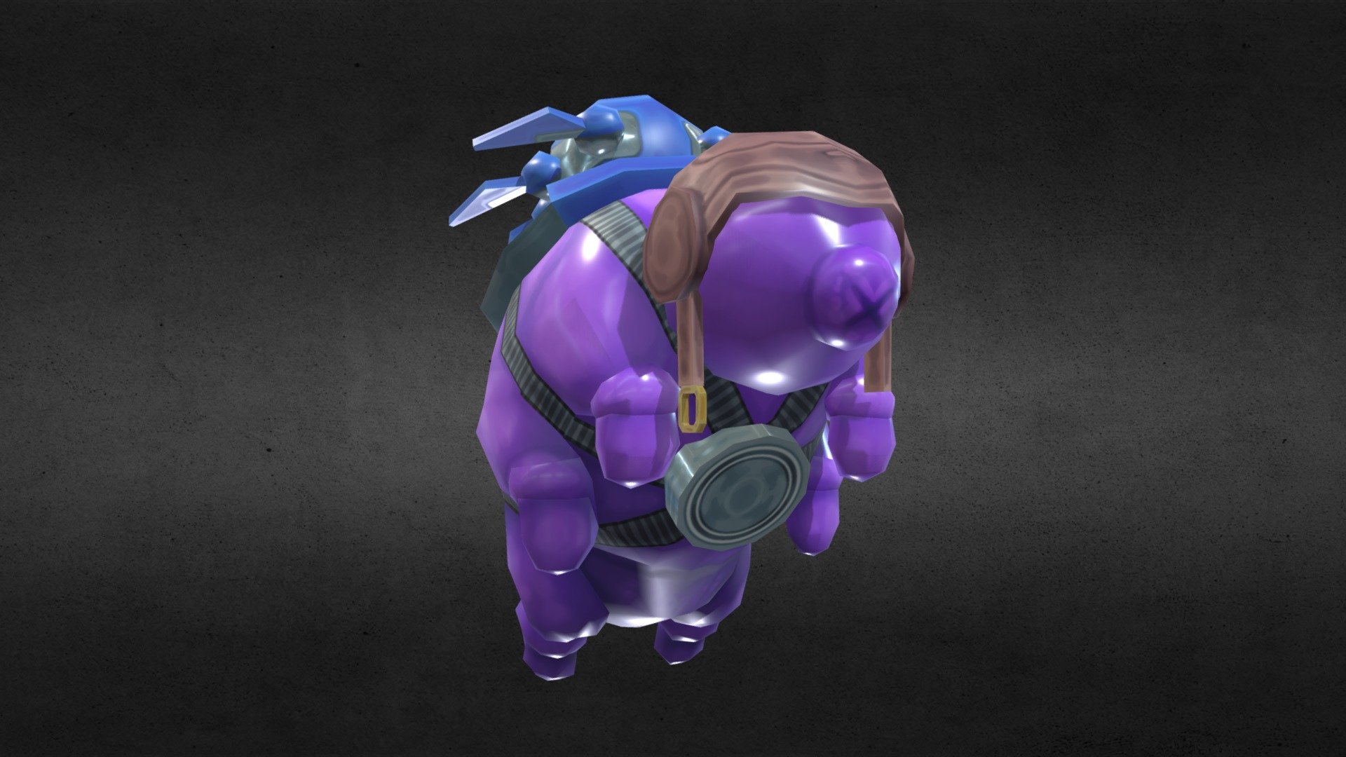 Tardigrade - 3D model by Aaron Lutes (@alutes01) [e47aa8a] - Sketchfab