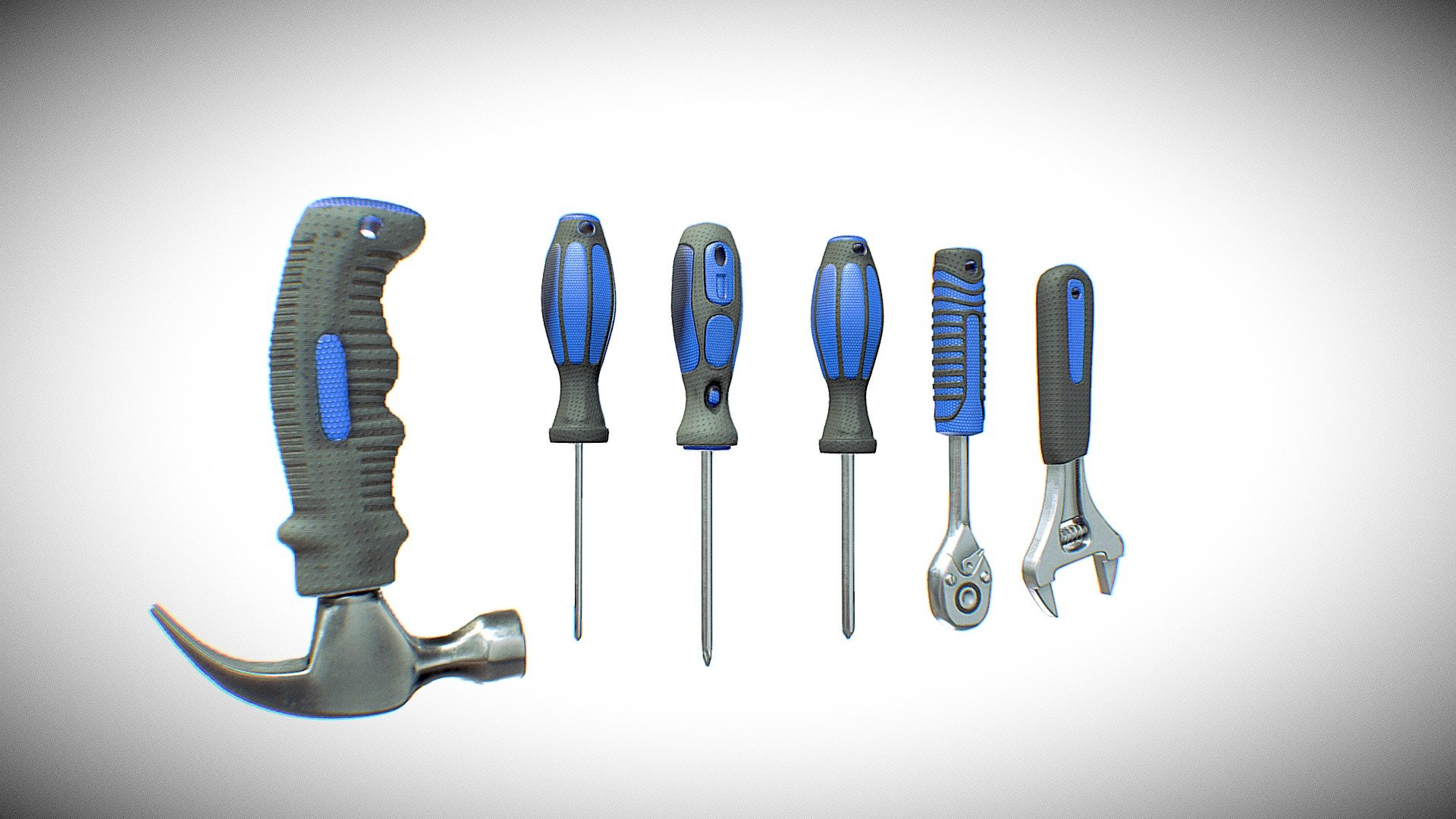 Tools tool box - 3D model by eldar.yakub [e47bd0e] - Sketchfab