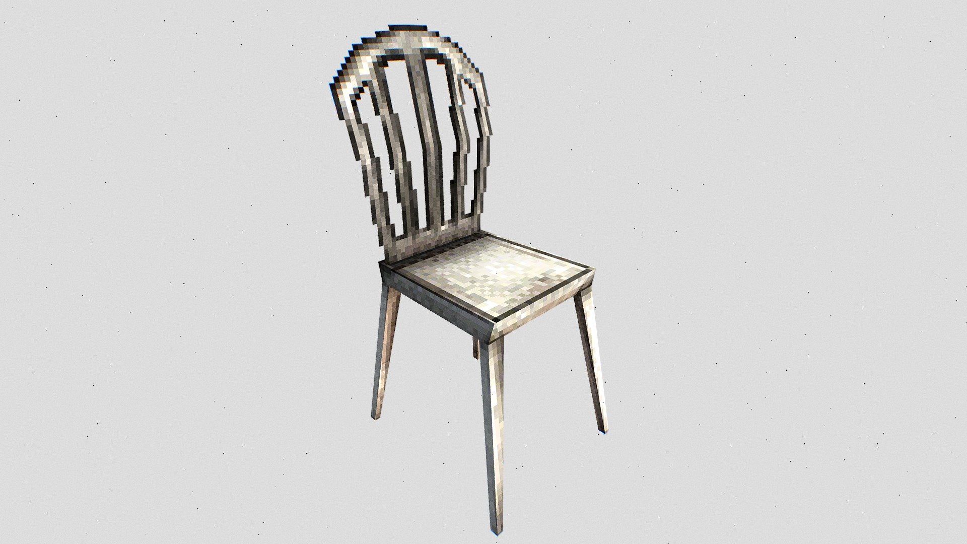 PS1 Style Asset - Plastic Chair - Buy Royalty Free 3D model by ...