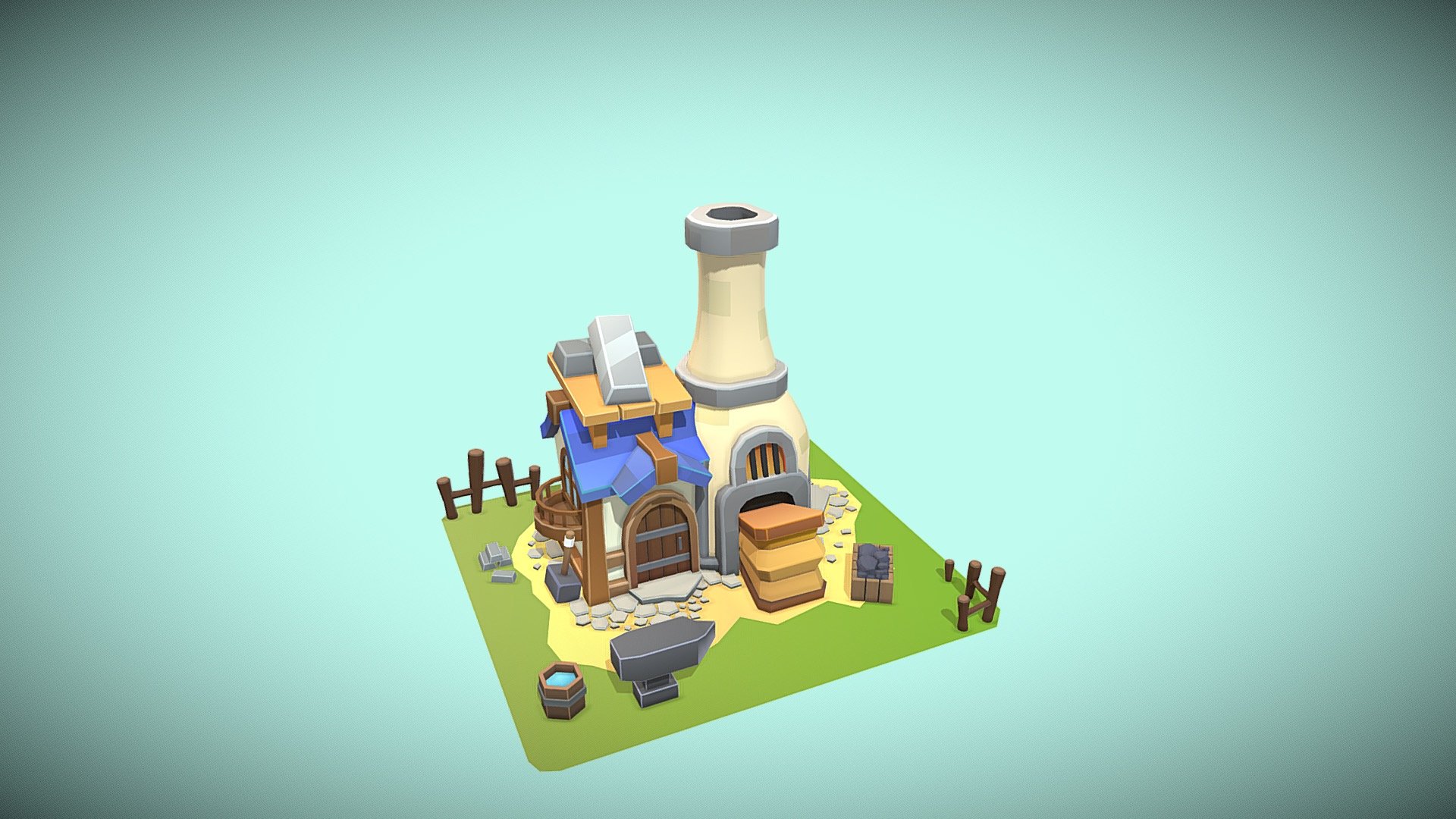 Smithy - Download Free 3D model by Vladyslav Holhanov (@vladicom08 ...