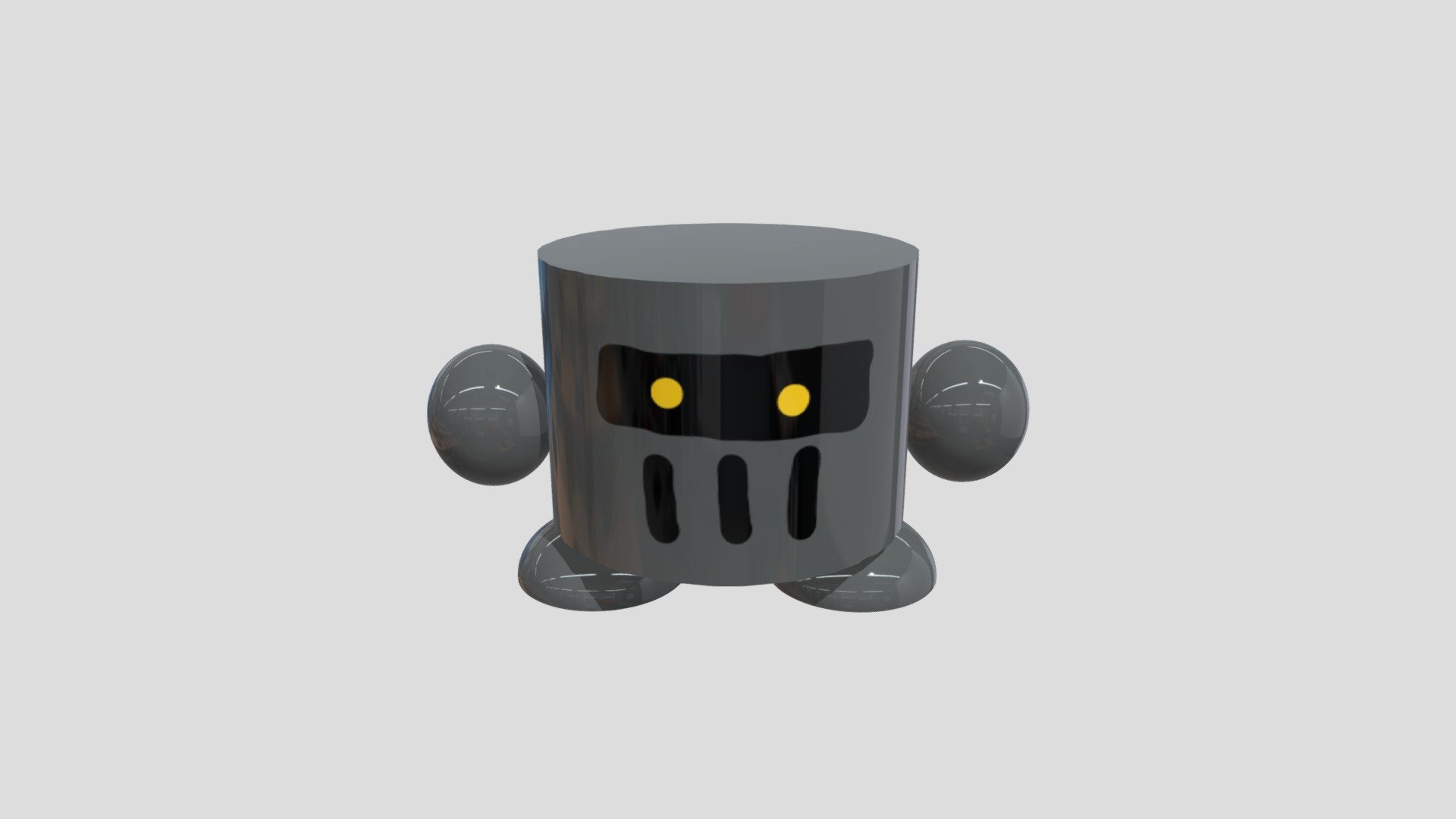 BUCKET THIEF - Download Free 3D model by KingTort979 (@KingTurtle ...