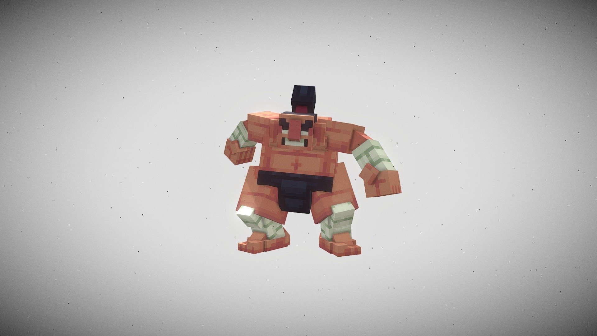 Sumo - Minecraft Pow-poly Model - 3D model by InsaneLogic [e482308 ...