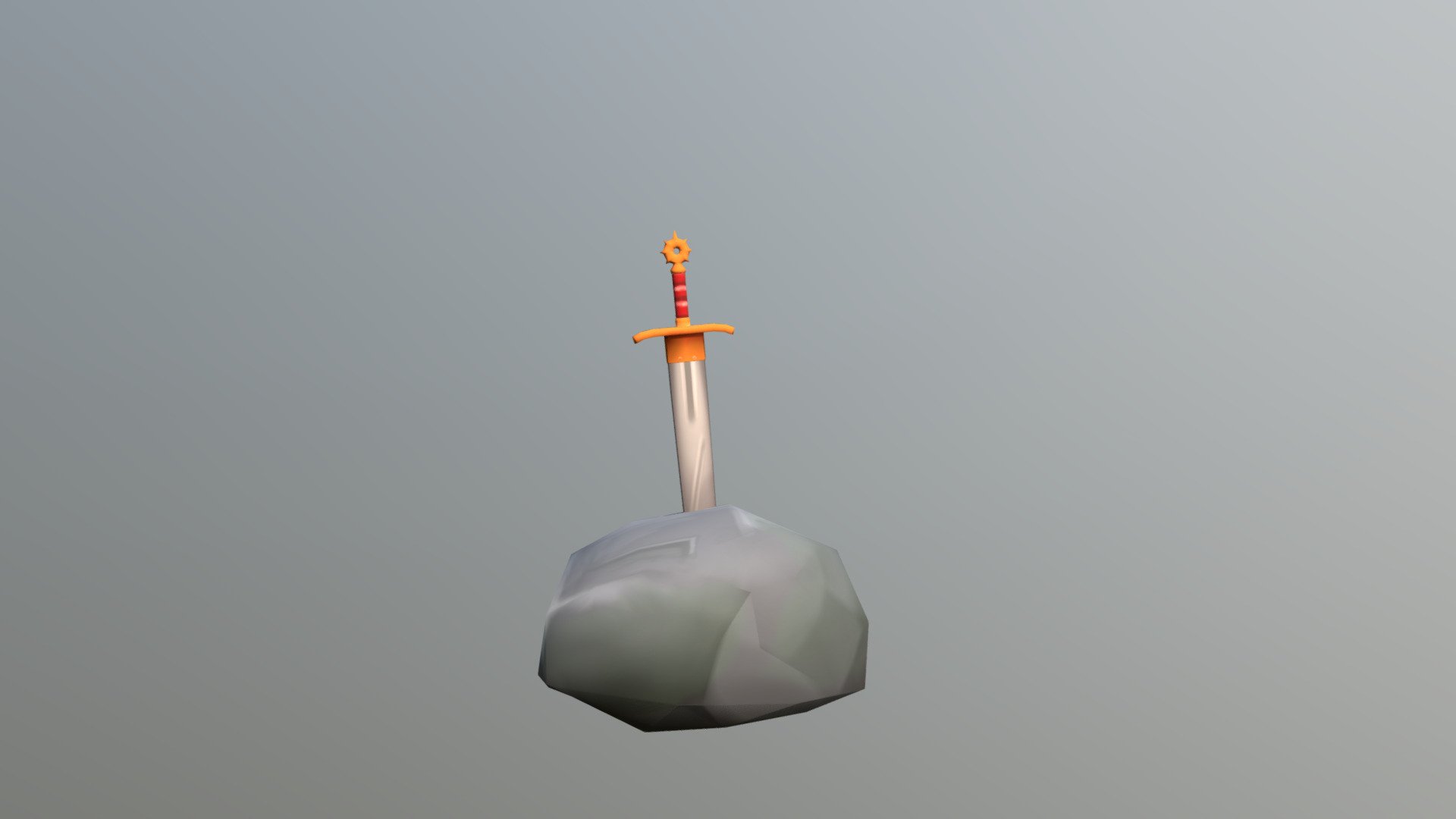 Sword in stone - Download Free 3D model by rwmahr [e482af2] - Sketchfab