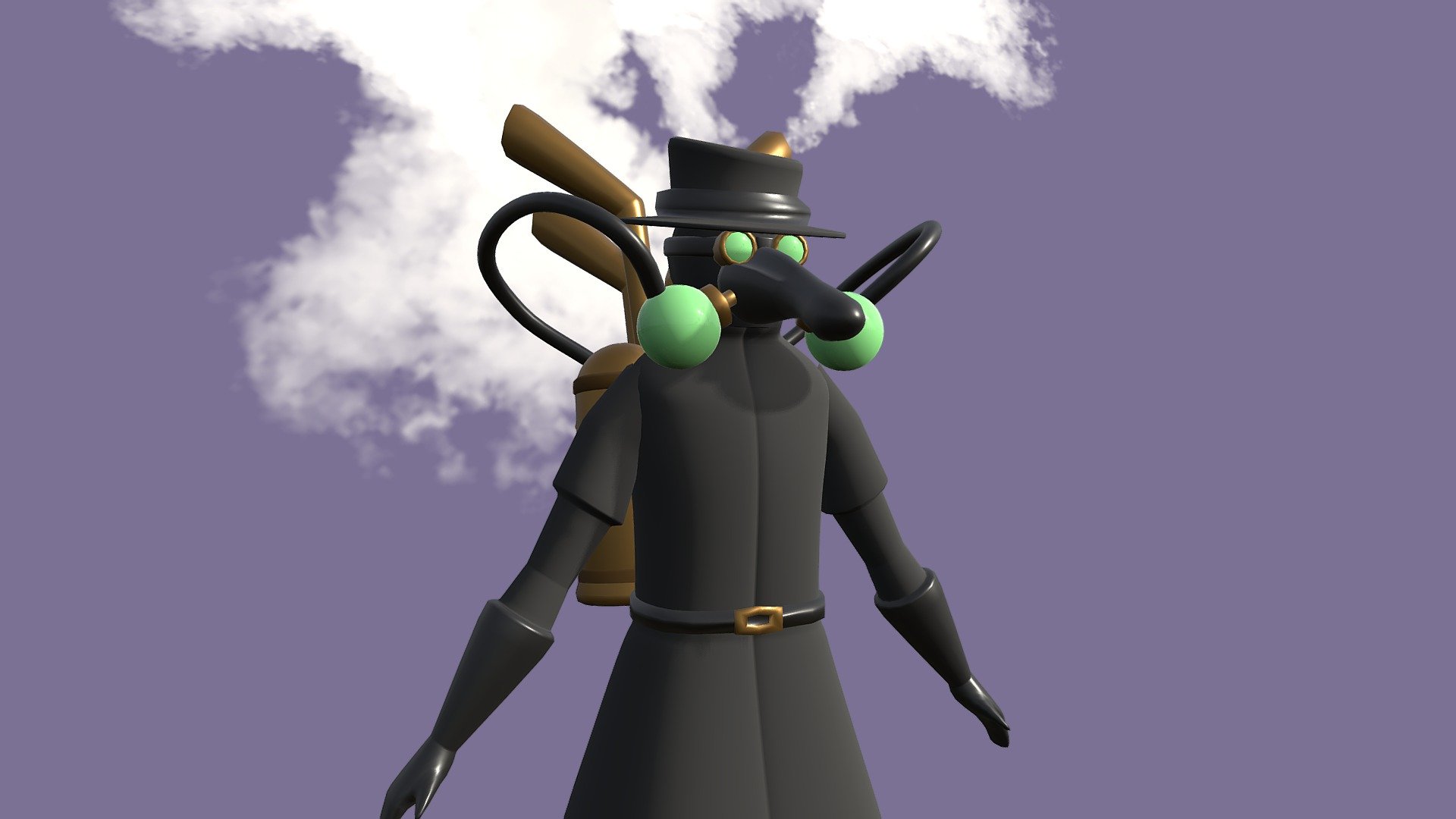 Plauge Doctor FBX - 3D model by Ben Willis (@BenWillis) [e482f7b ...