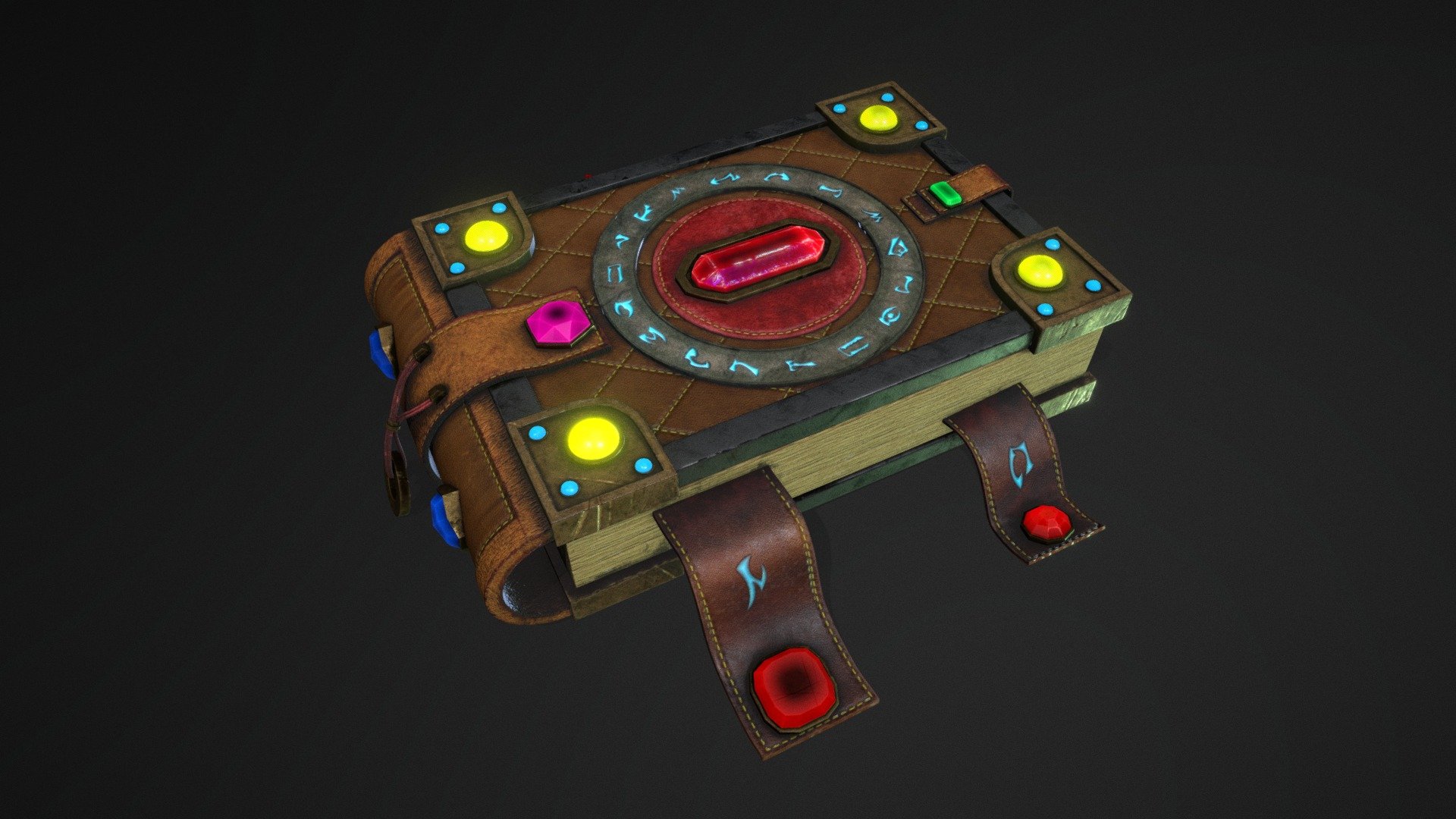 Magic Book - 3D model by Nik_kale [e48395c] - Sketchfab