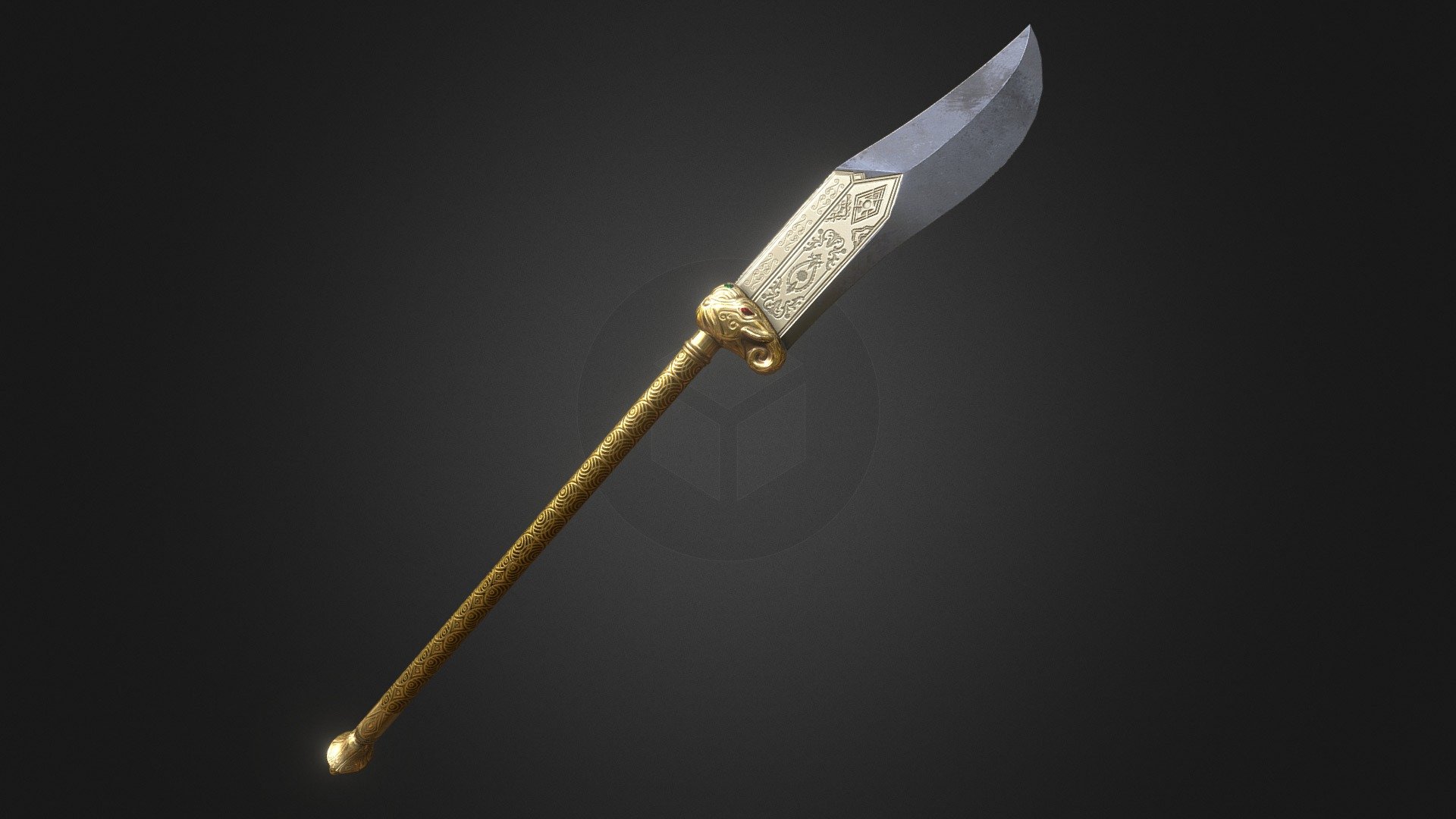 Indian Bhuj Knife - Download Free 3D model by David Skalin ...