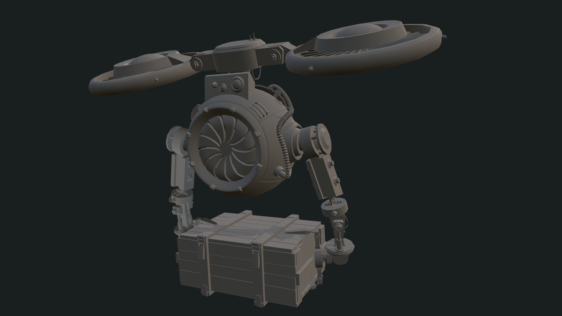 Detail draft dron - Download Free 3D model by Polina (@arhona) [e4852ac ...