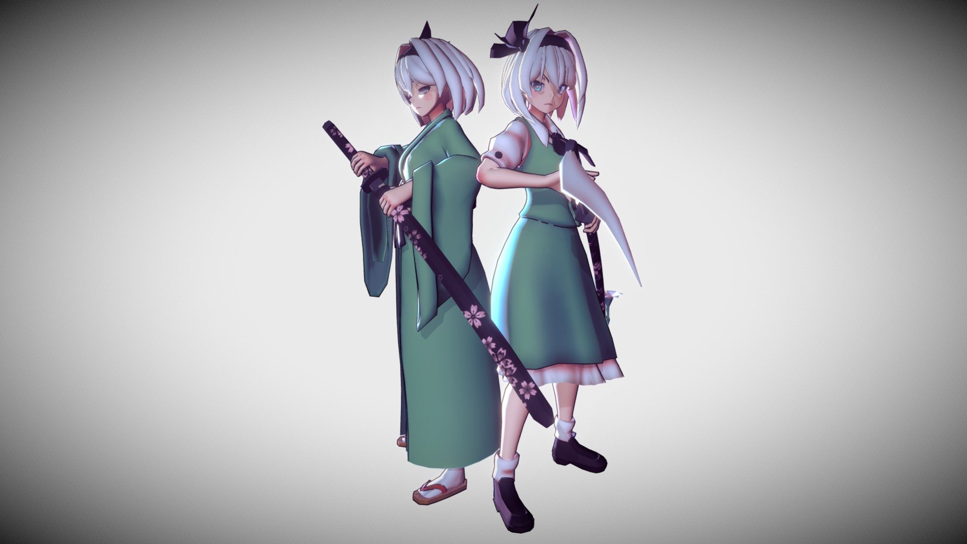 Dual wielder of life - 3D model by Aenigma [e48622c] - Sketchfab