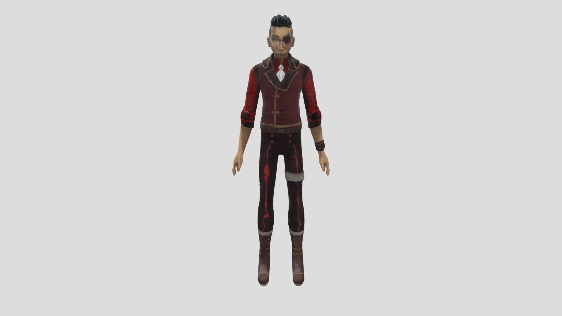 Fullbody - 3D model by J (@AnnW) [e486f6d] - Sketchfab