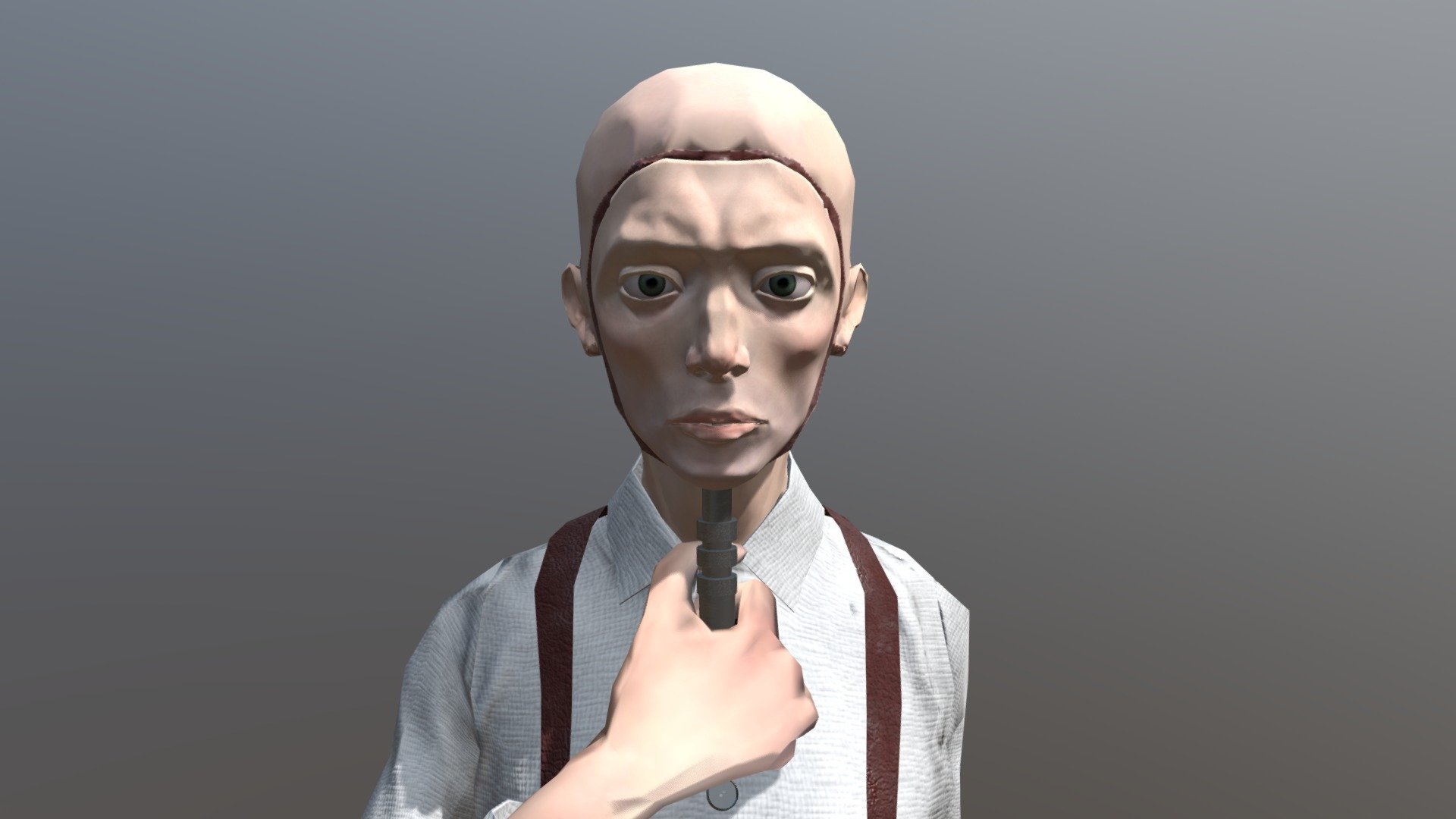 Mask animation Idle Rig Test - Download Free 3D model by Toby Christmas ...