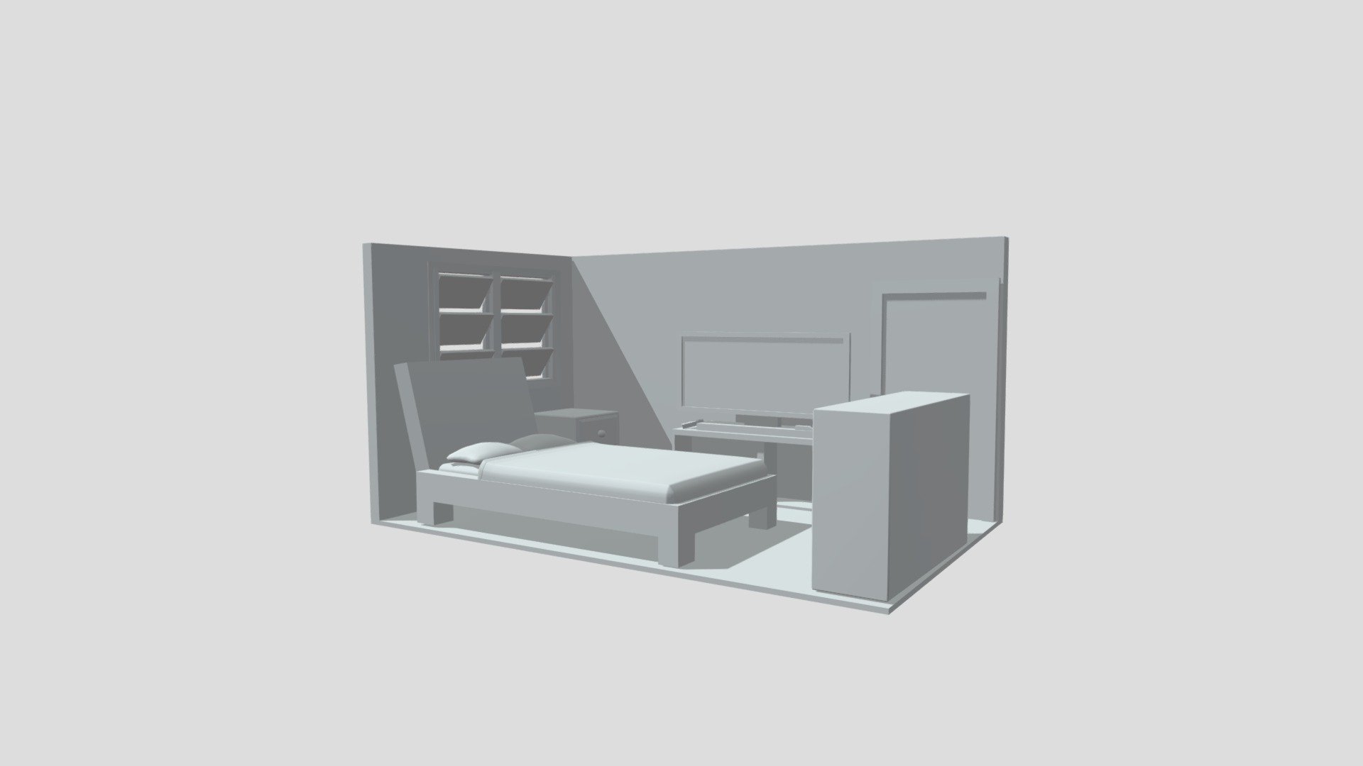 Cuarto - 3D model by Felix O. Díaz Díaz (@Felix976) [e487b94] - Sketchfab