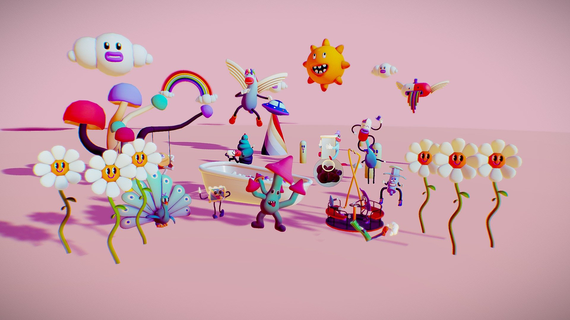 lysergic V2 - Buy Royalty Free 3D model by msanjurj [e4890ad ...