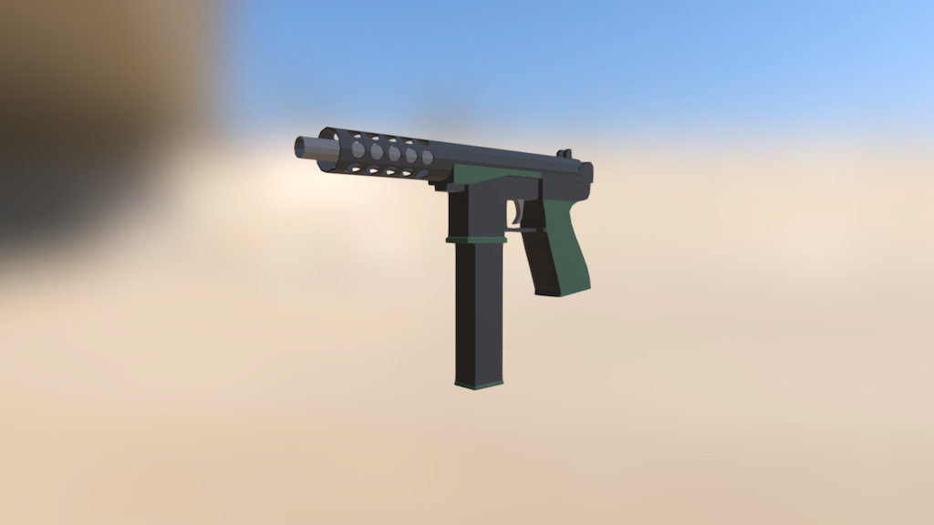 KG-9 low poly - 3D model by bhattigurjot [e489bb4] - Sketchfab