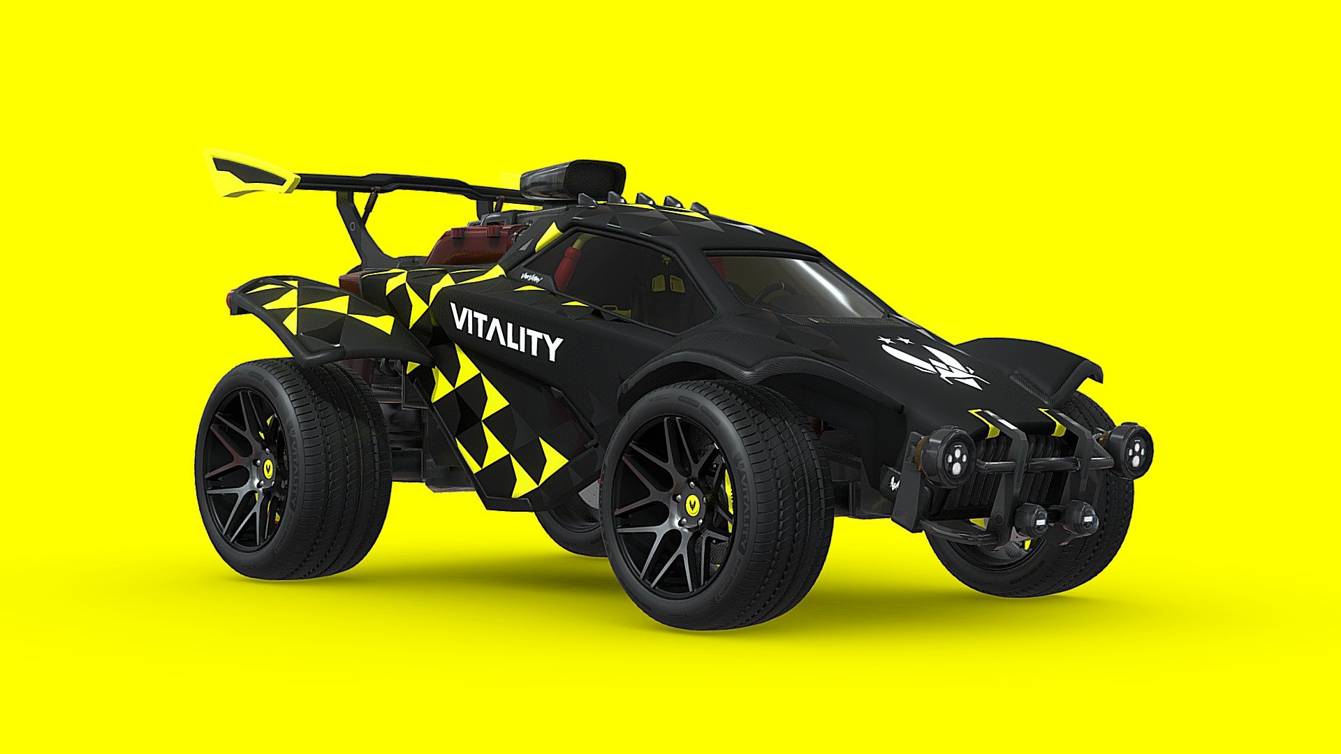 Team Vitality - Octane | RLCS 2024 - 3D model by PEIKS [e48a9f0] - Sketchfab