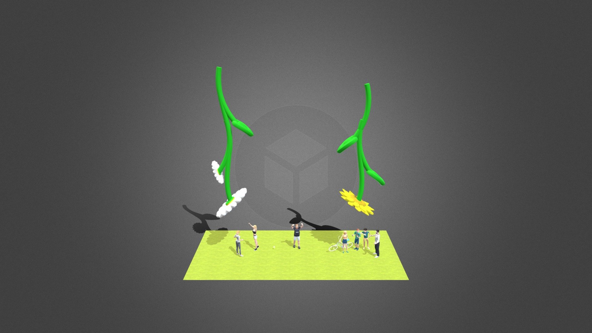 Presentacion Flores - 3D model by renderinflable [e48b266] - Sketchfab