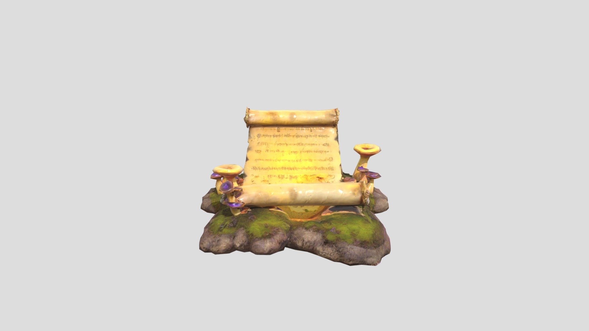 magic contract - Download Free 3D model by mp4967qwp [e48b3bf] - Sketchfab