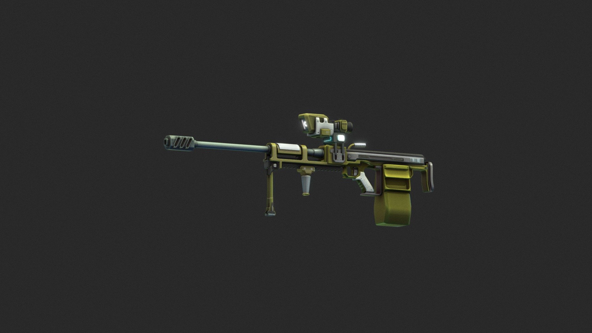 DGM - 600R Game Ready Weapon - 3D model by ArtsiomHvozdz [e48d346 ...