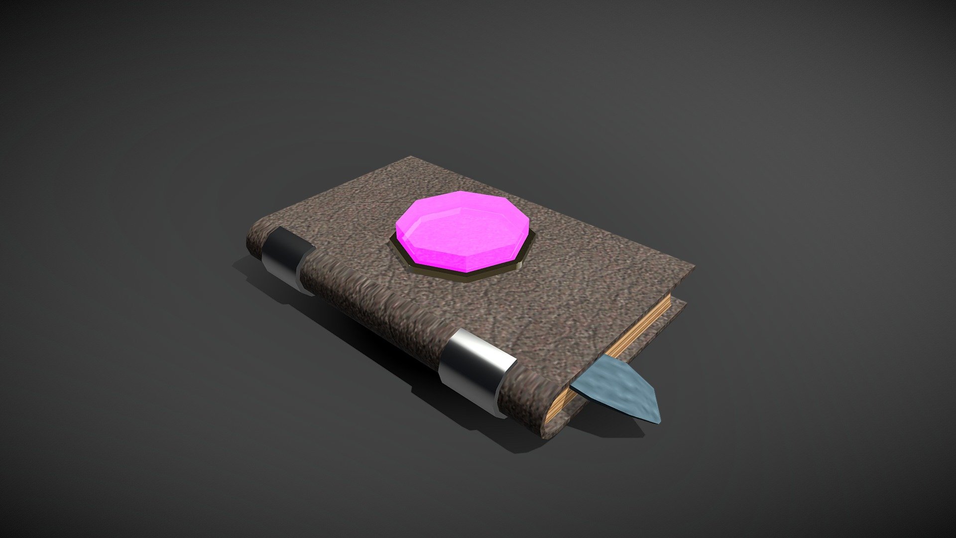 Medieval Potion Book - Download Free 3D model by Kaine Butterley ...