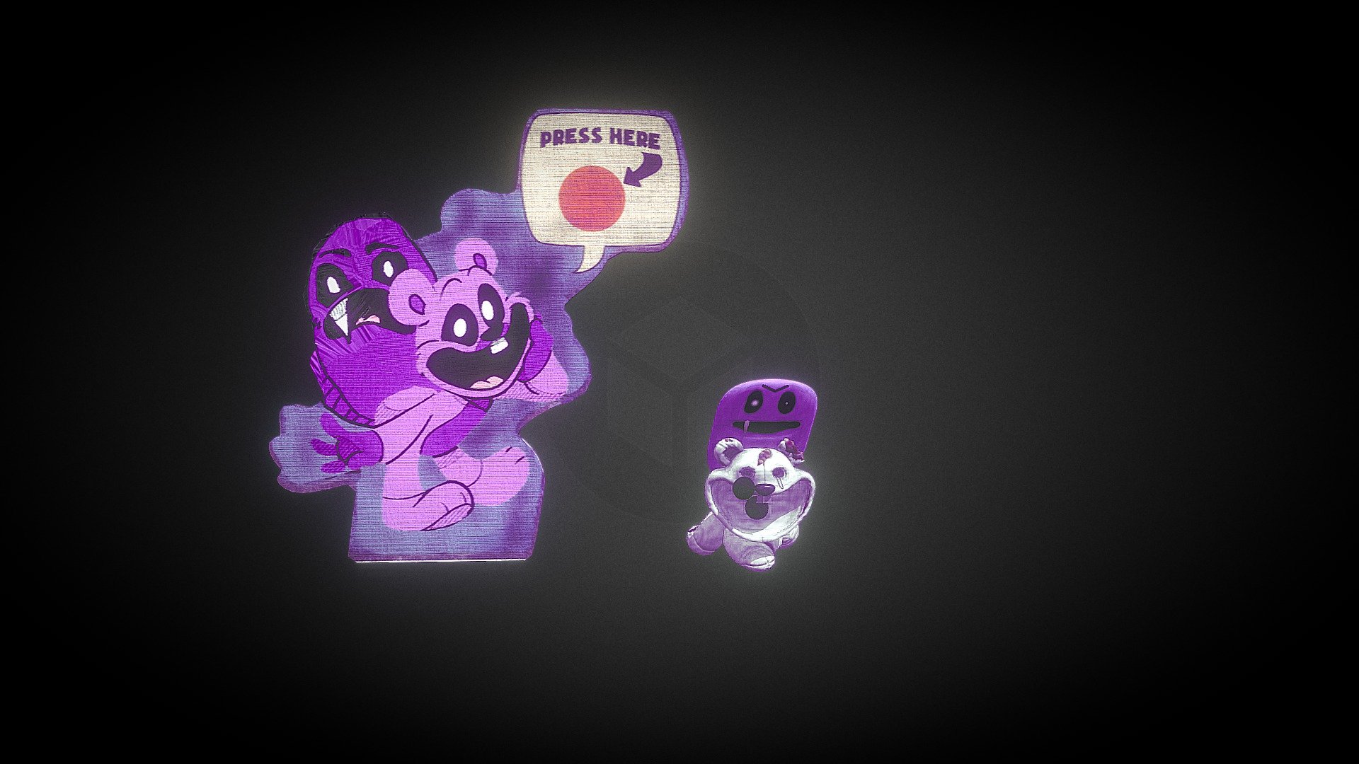 Handy Dan Smiling critters - Download Free 3D model by Jakss™ (@jakss) [e48dd4e] - Sketchfab