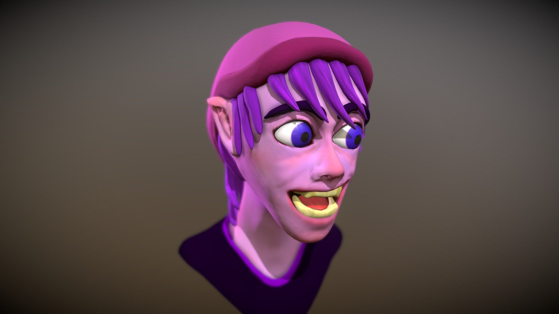Purple boy - 3D model by cauehf [e48f2b4] - Sketchfab
