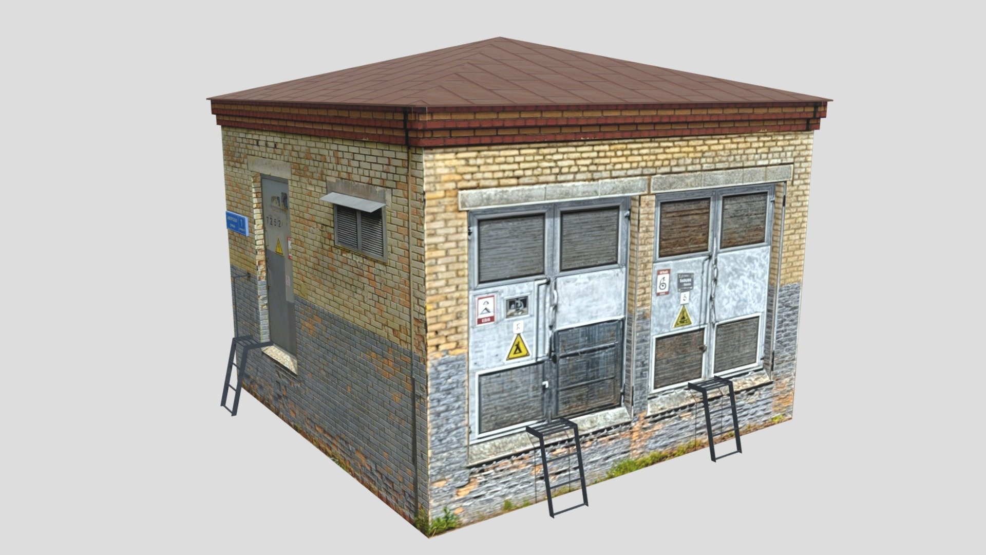 Transformer Substation - Download Free 3D model by Ivan-Kanaev [e490057 ...