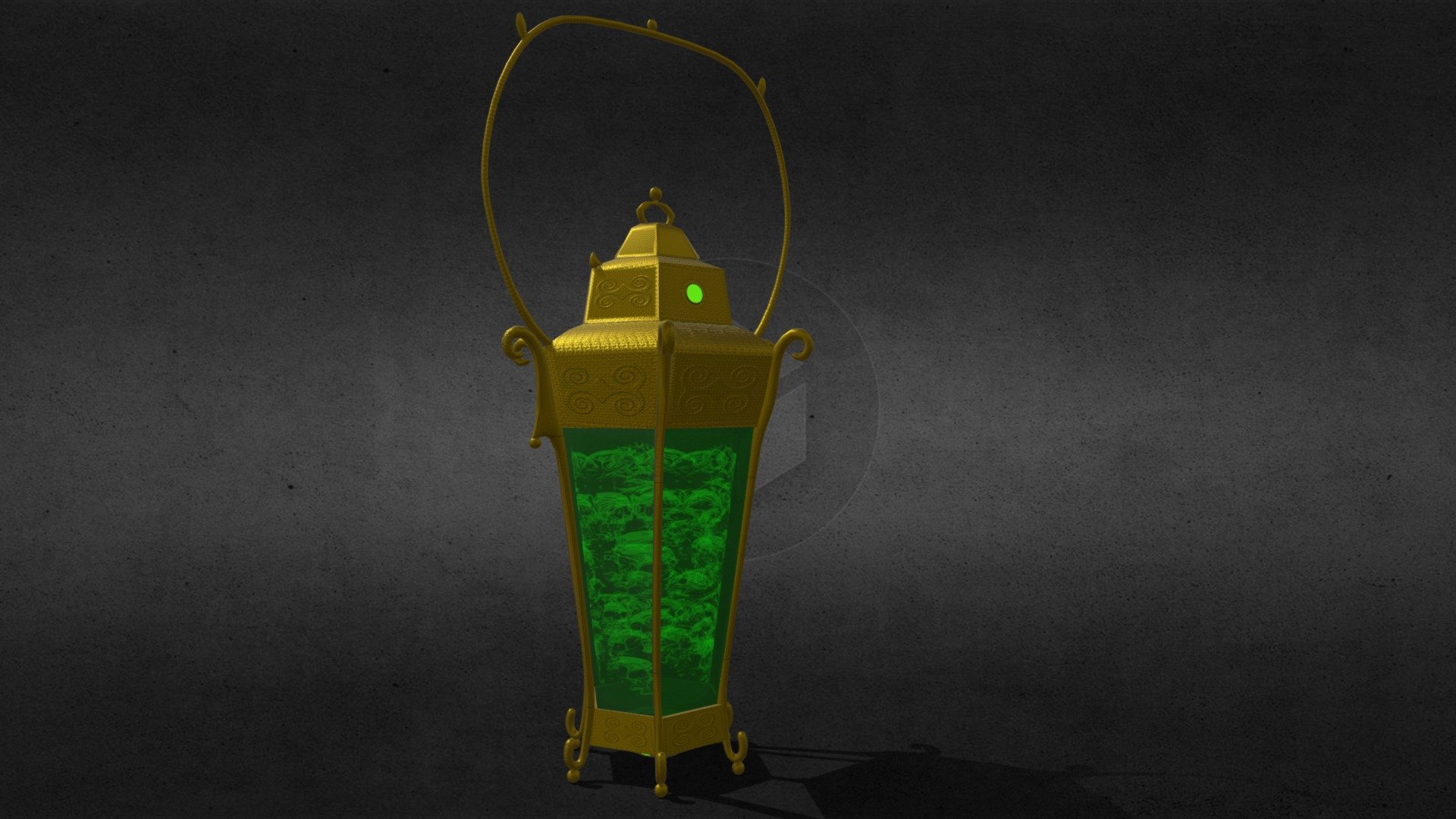 lantern of souls - 3D model by murilomms29 [e4925f5] - Sketchfab