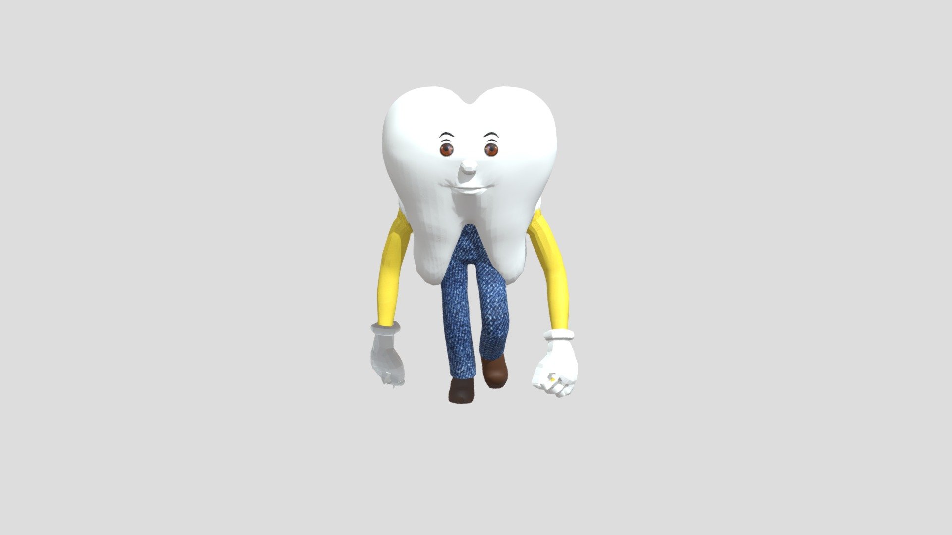 Cartoon teeth model - Buy Royalty Free 3D model by Unicornanimo ...