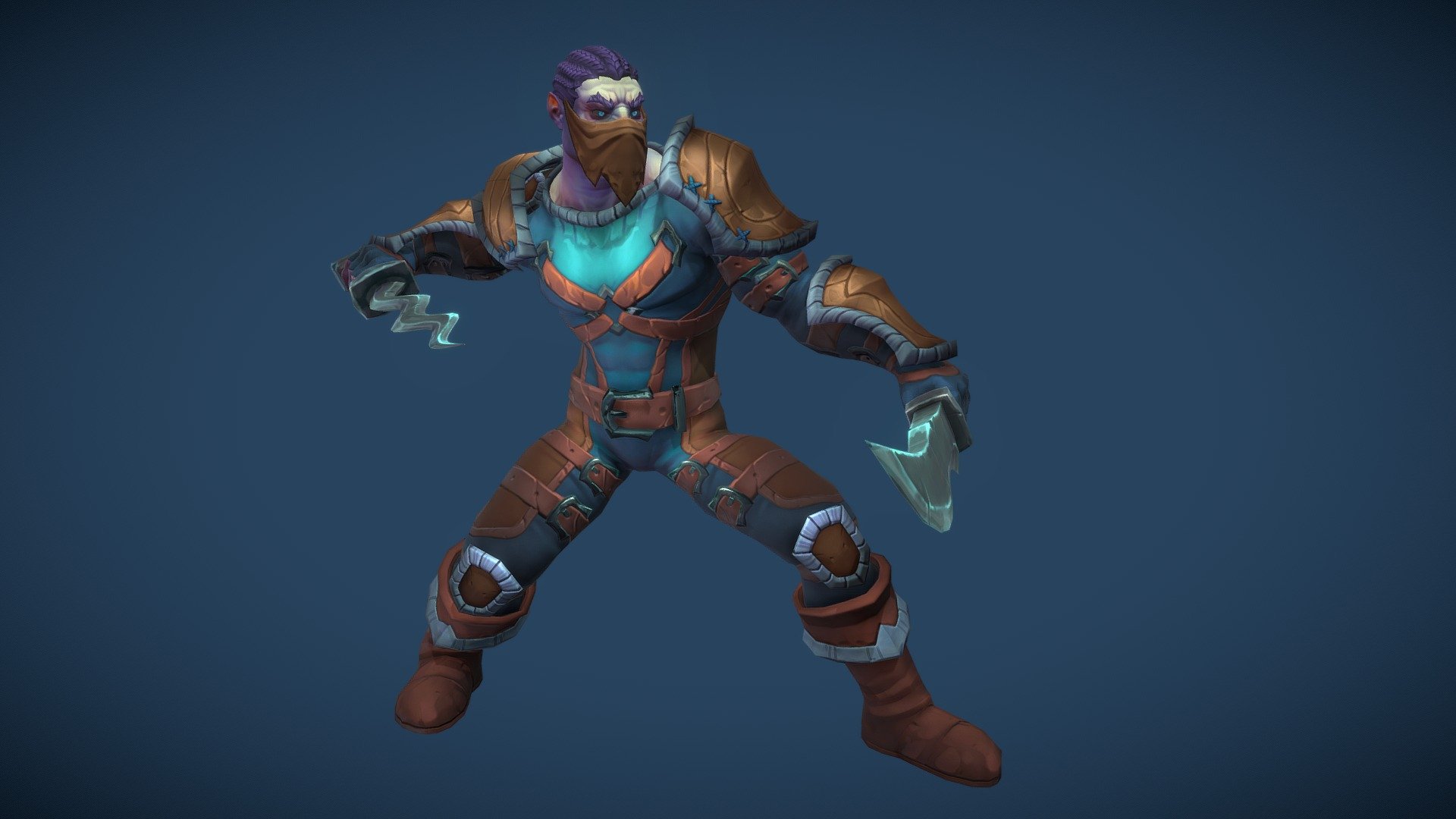 Stylized Orc Male Newbie Thief(Outfit) - 3D model by N-hance Studio ...