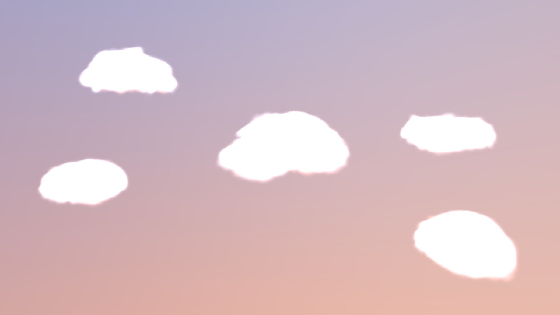Pack of 5 Fluffy Clouds - 3D model by XavLar [e496750] - Sketchfab