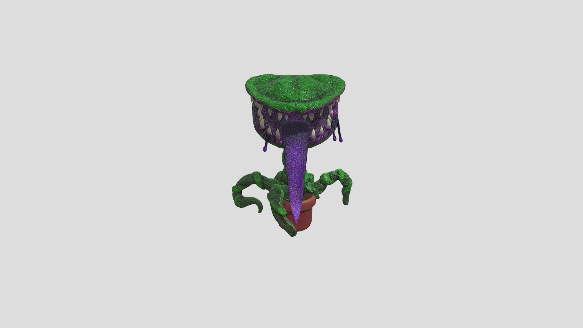 Carnivorous plant - 3D model by Squaris [e496aaf] - Sketchfab